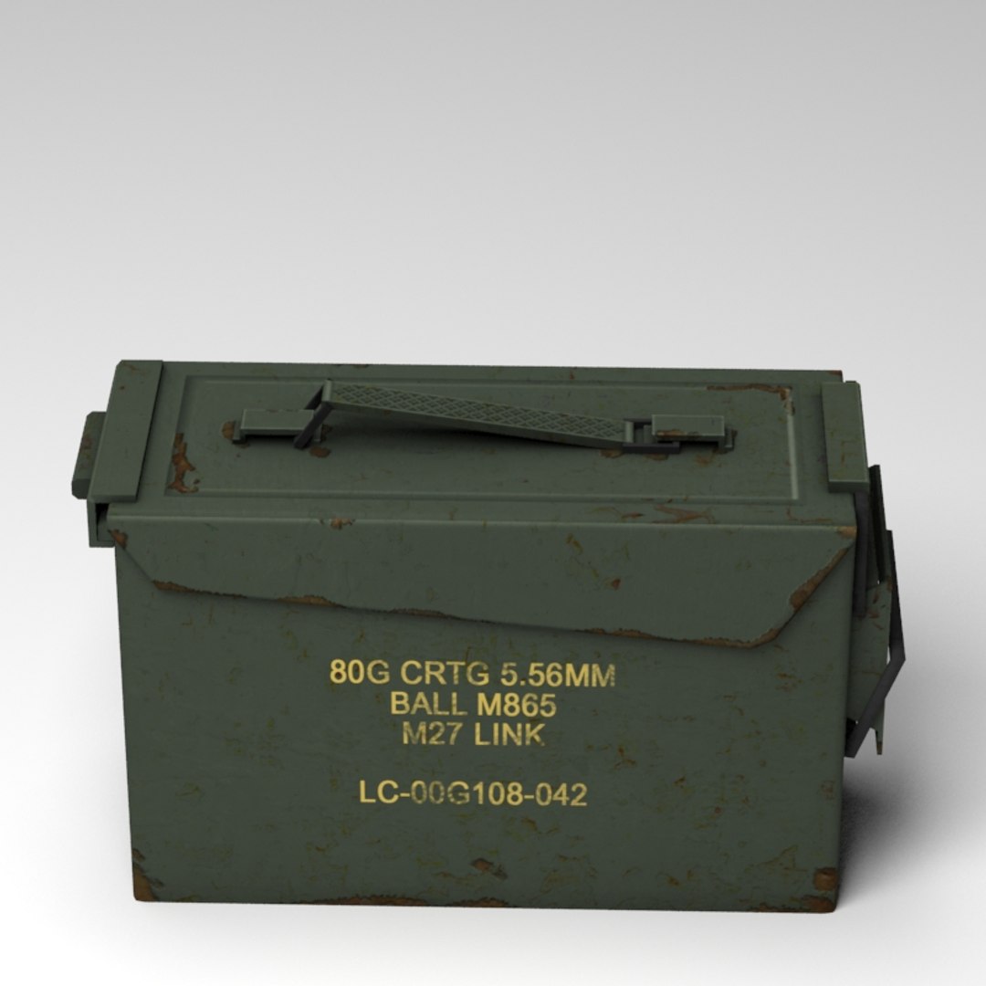 3d Ammunition Box