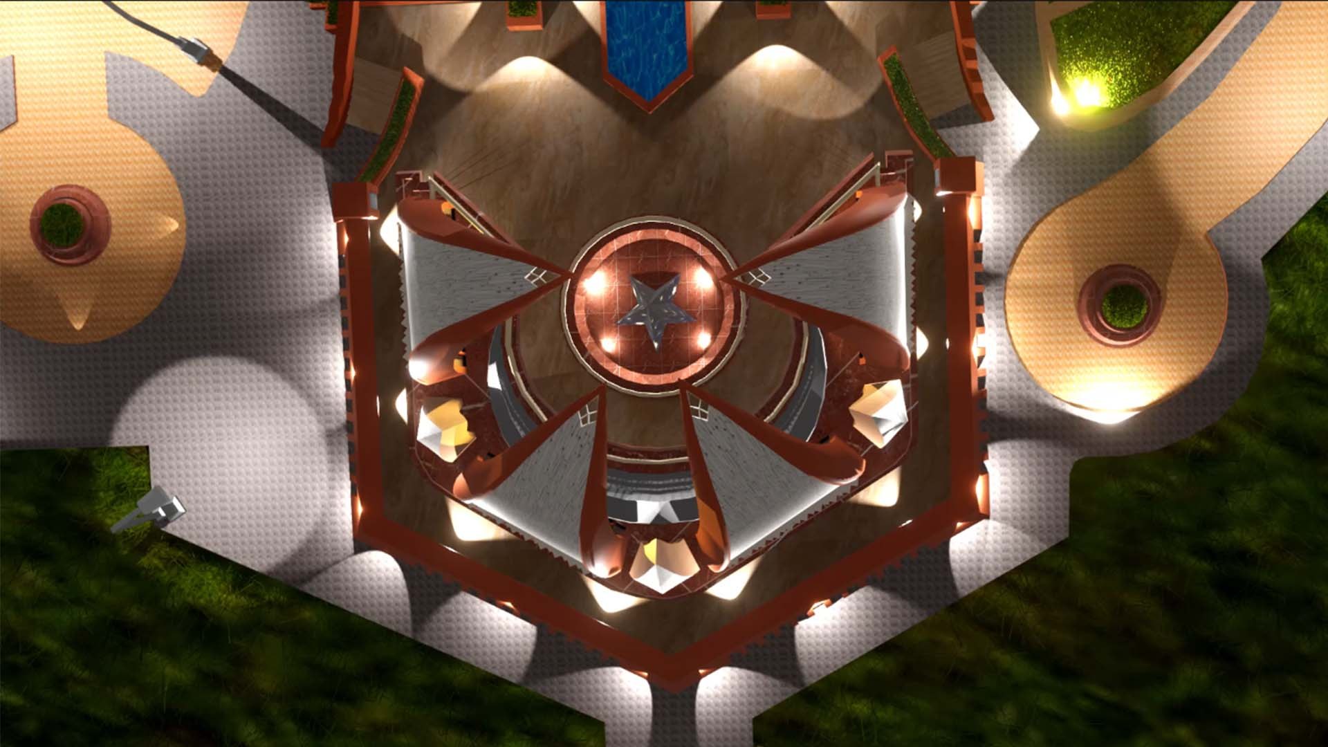 3D Model Pakistan Monument - TurboSquid 2104576