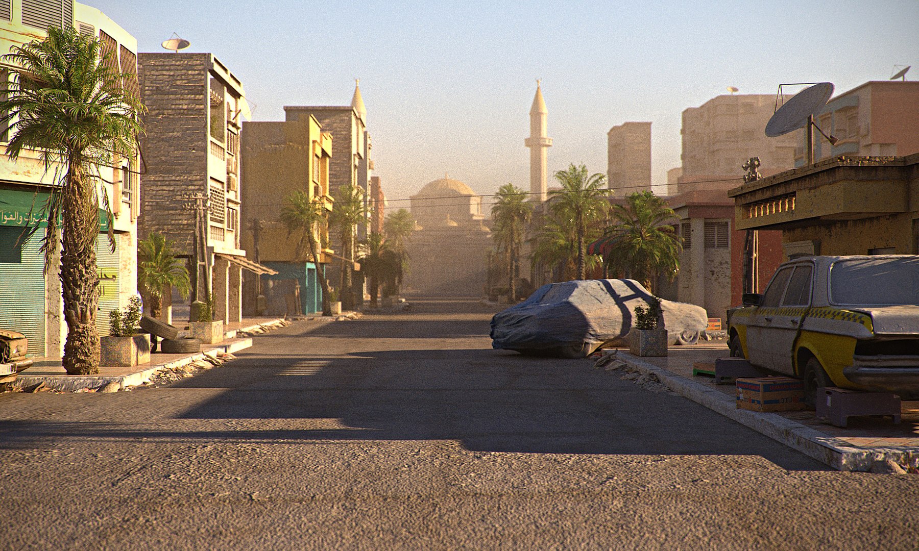 Arab City 3D Model - TurboSquid 1454197