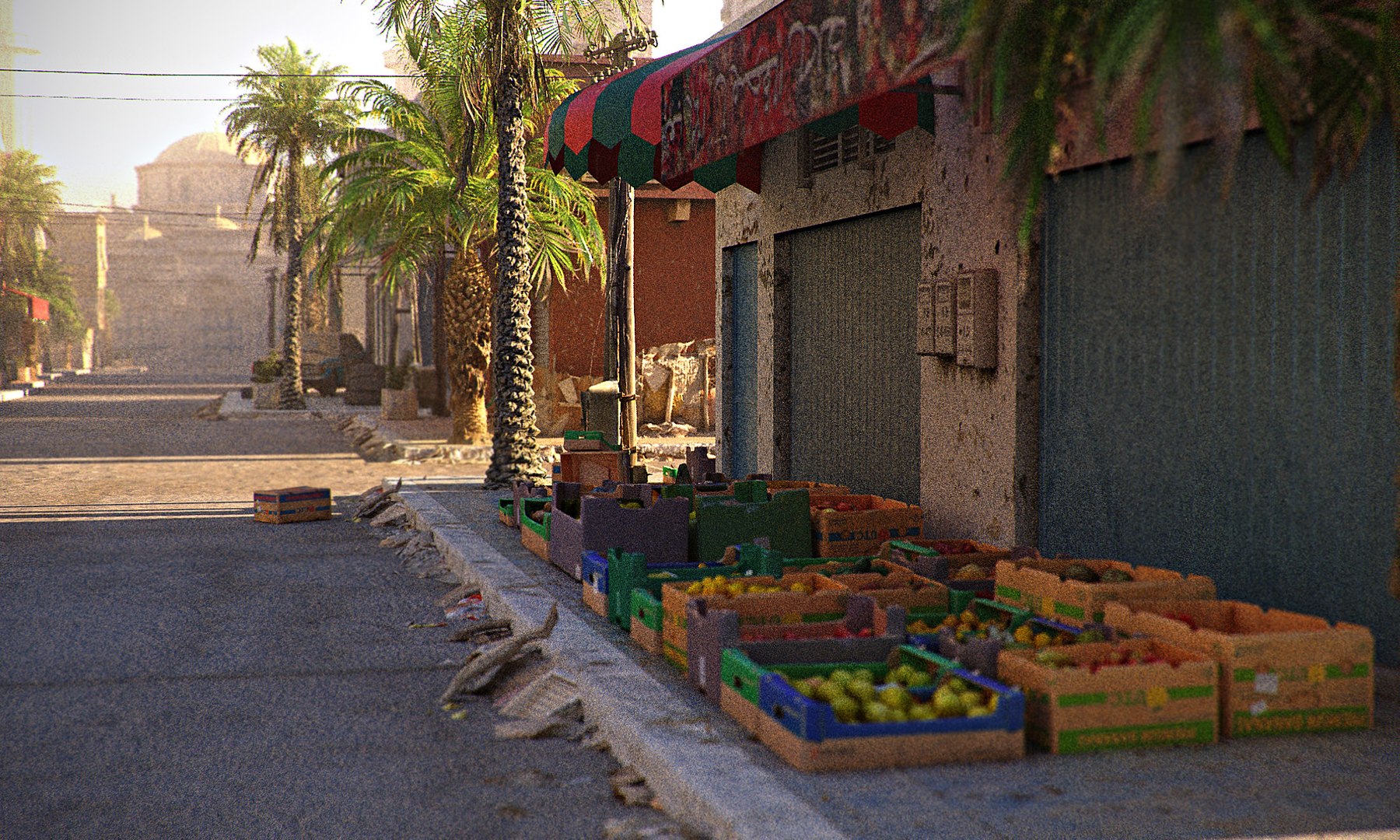 Arab City 3D Model - TurboSquid 1454197