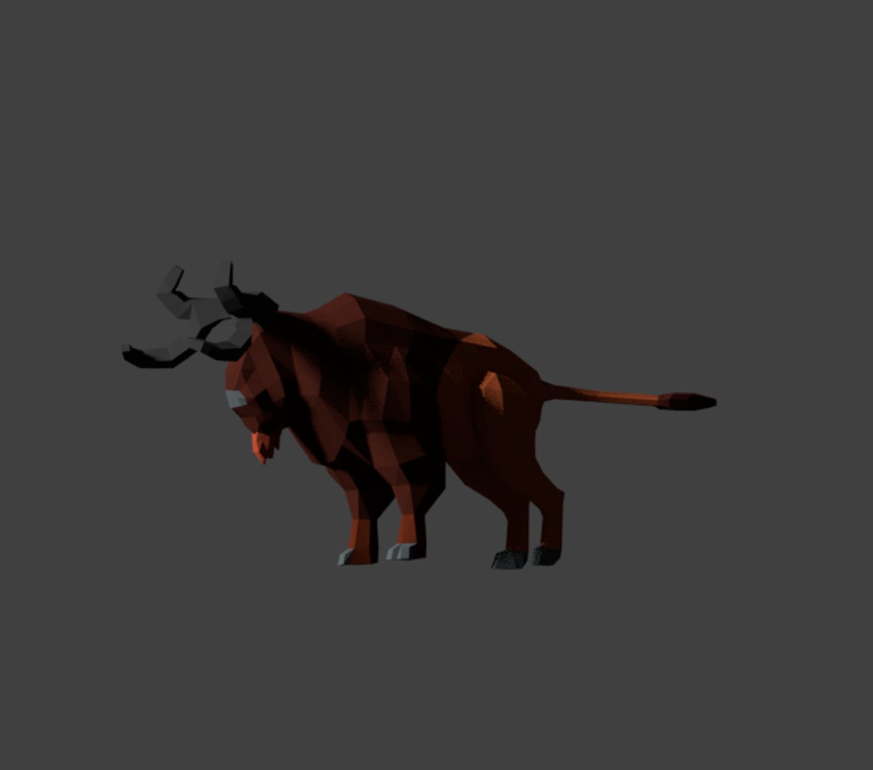 Bison wildlife 3D model - TurboSquid 1364098
