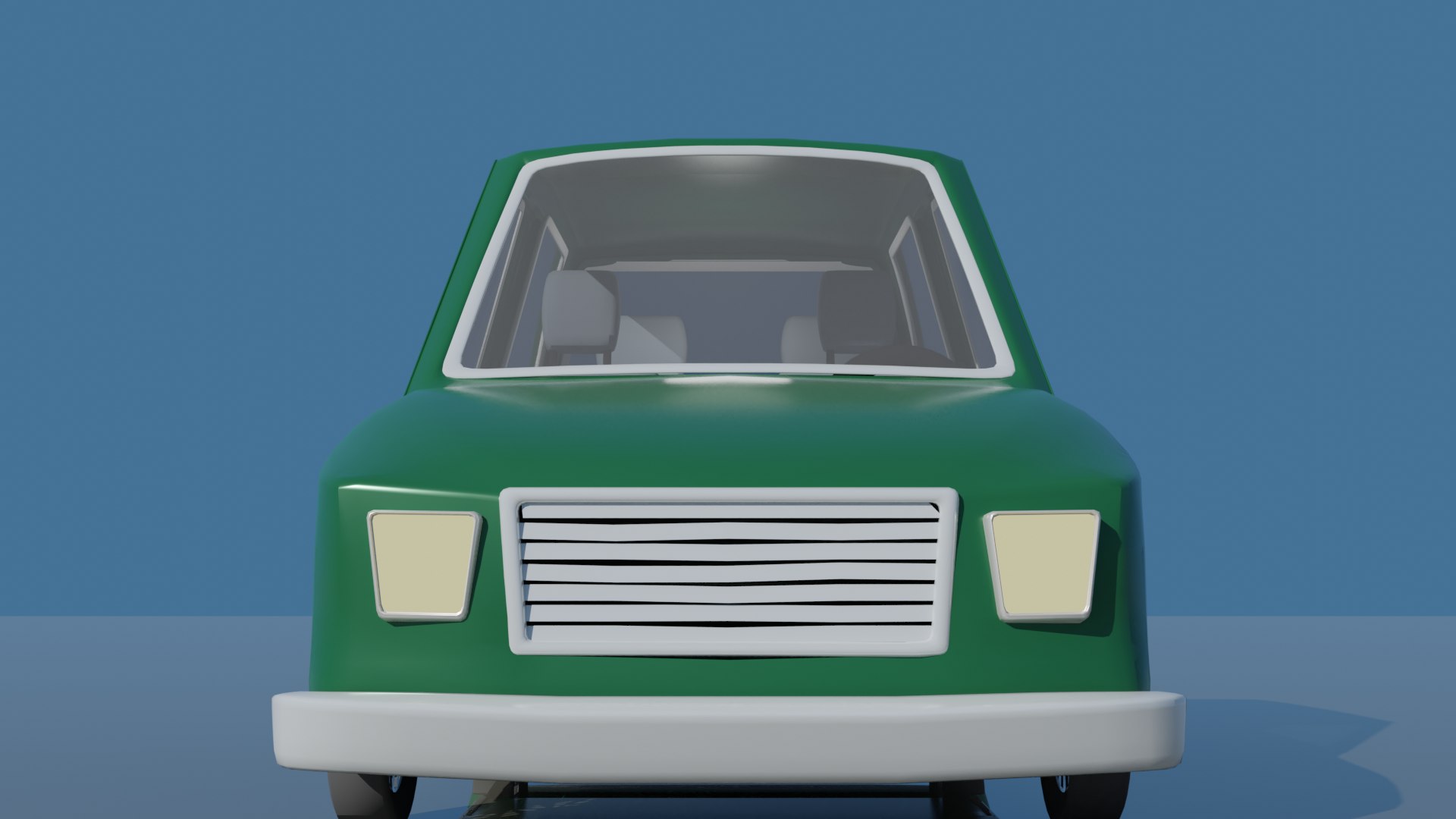 Cartoon Car Model - TurboSquid 1500364