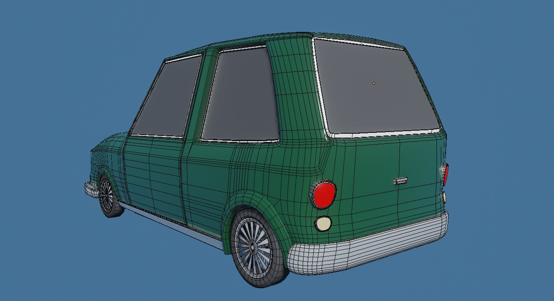 Cartoon Car Model - TurboSquid 1500364