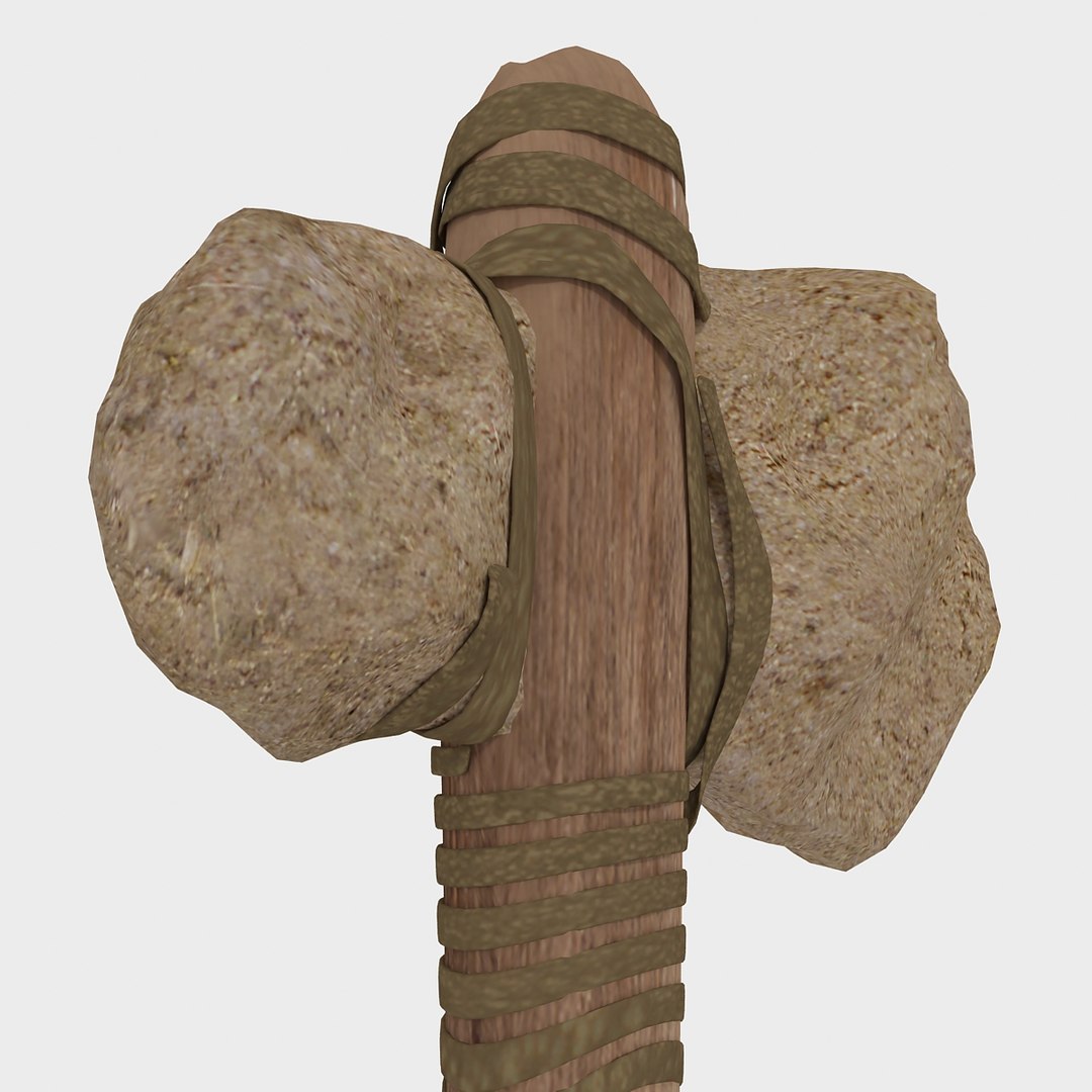 Stone Axe 3d Max