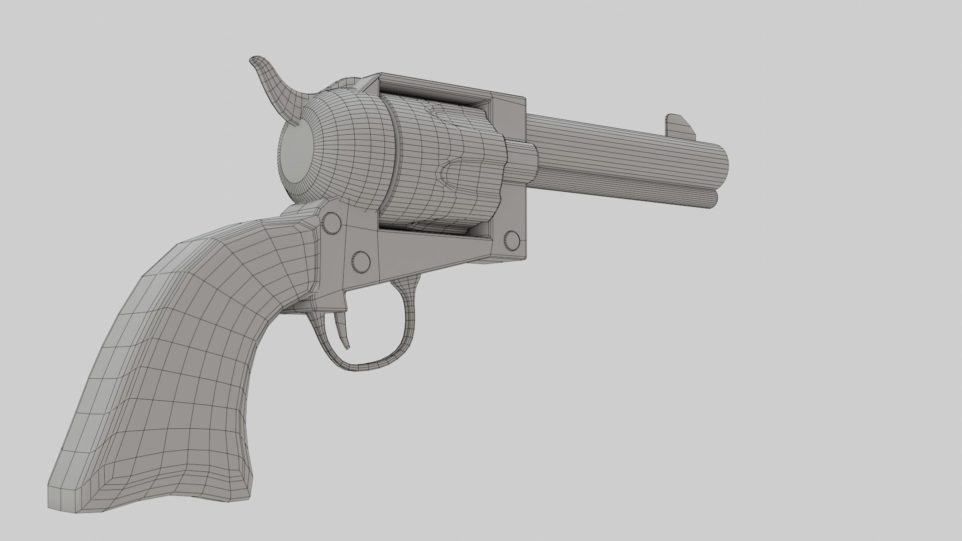 3D Revolver Gun - Low Poly - Game Ready - PBR - TurboSquid 1785332