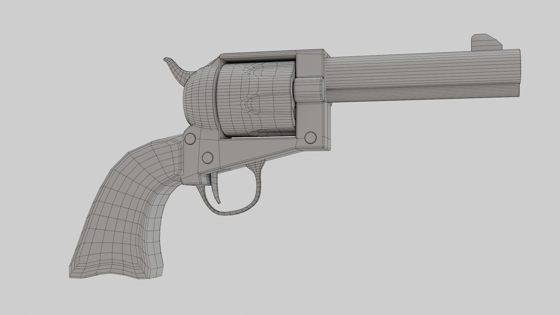 3D Revolver Gun - Low Poly - Game Ready - PBR - TurboSquid 1785332