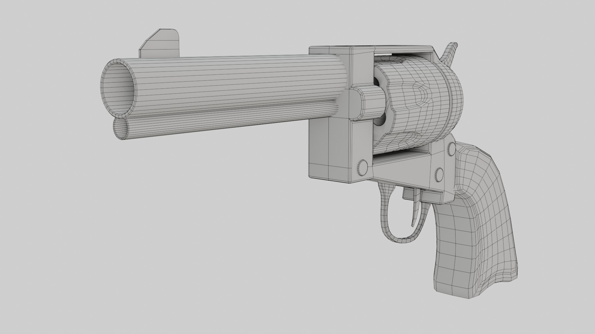 3D Revolver Gun - Low Poly - Game Ready - PBR - TurboSquid 1785332