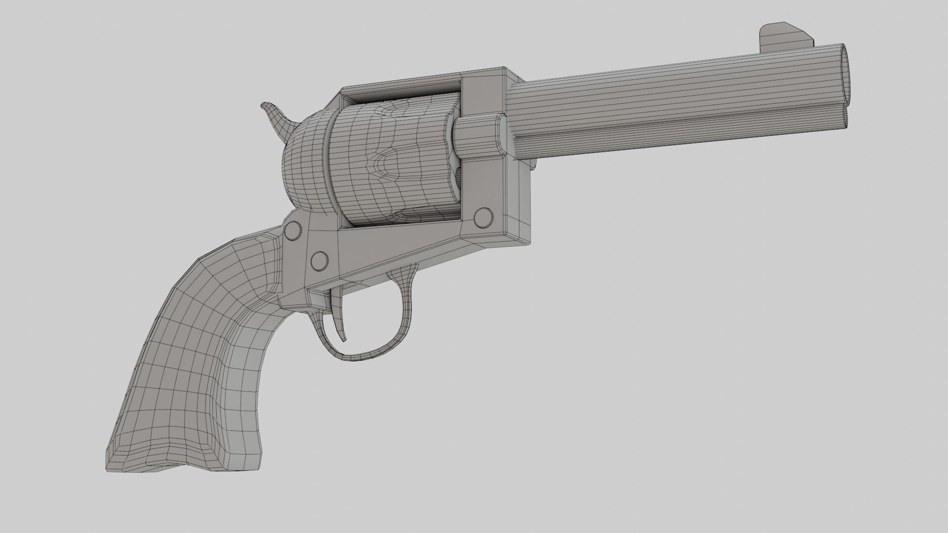 3D Revolver Gun - Low Poly - Game Ready - PBR - TurboSquid 1785332