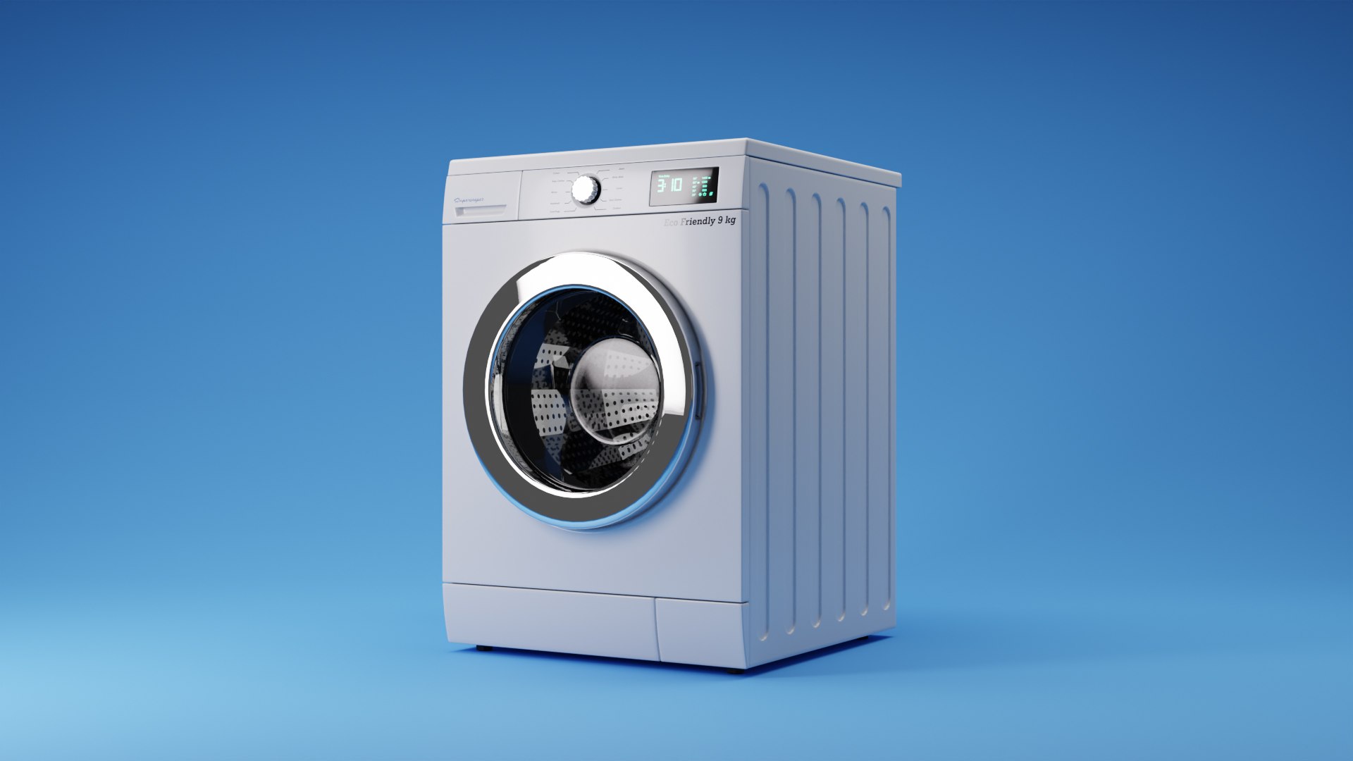 3D Generic Washing Machine No Name Brand - TurboSquid 2158560
