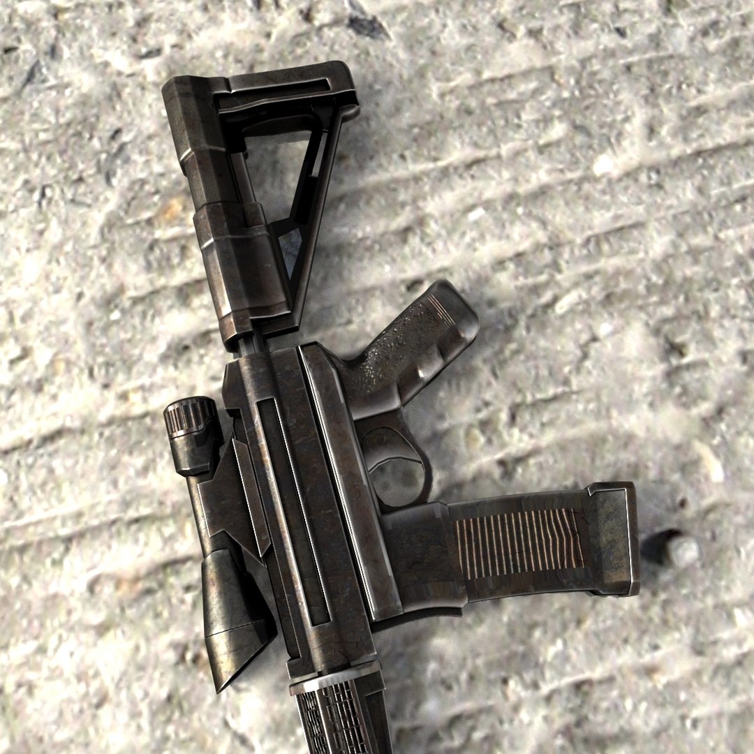 Sniper rifle 3D model - TurboSquid 1016287