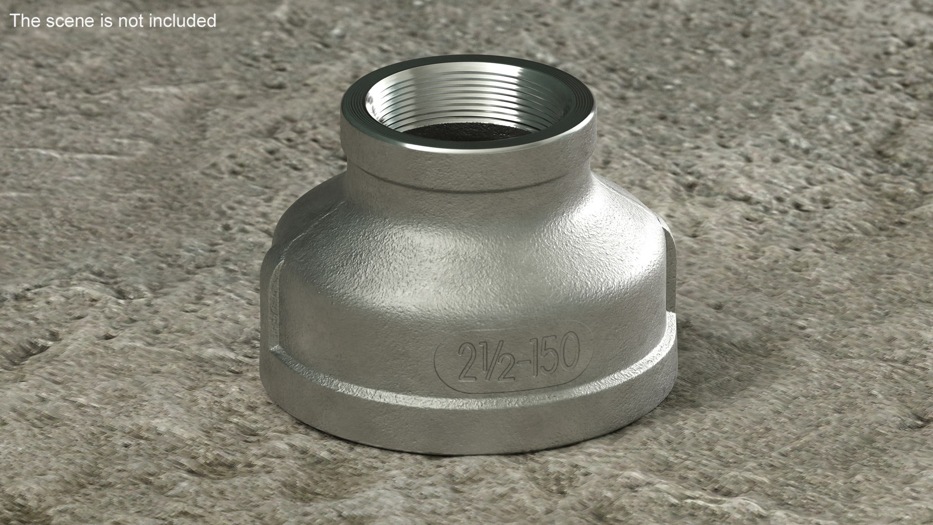 Fitting Bell Reducer SS304 3D - TurboSquid 1942198