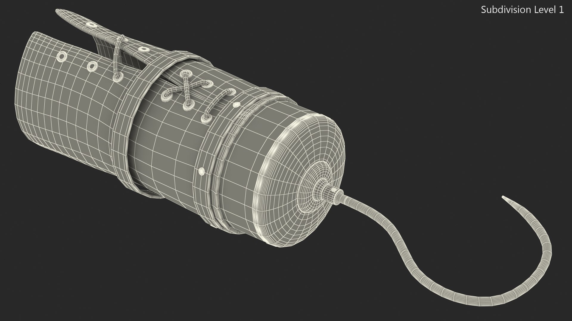 3D Pirate Prosthetic Hook Arm model - TurboSquid 1715324