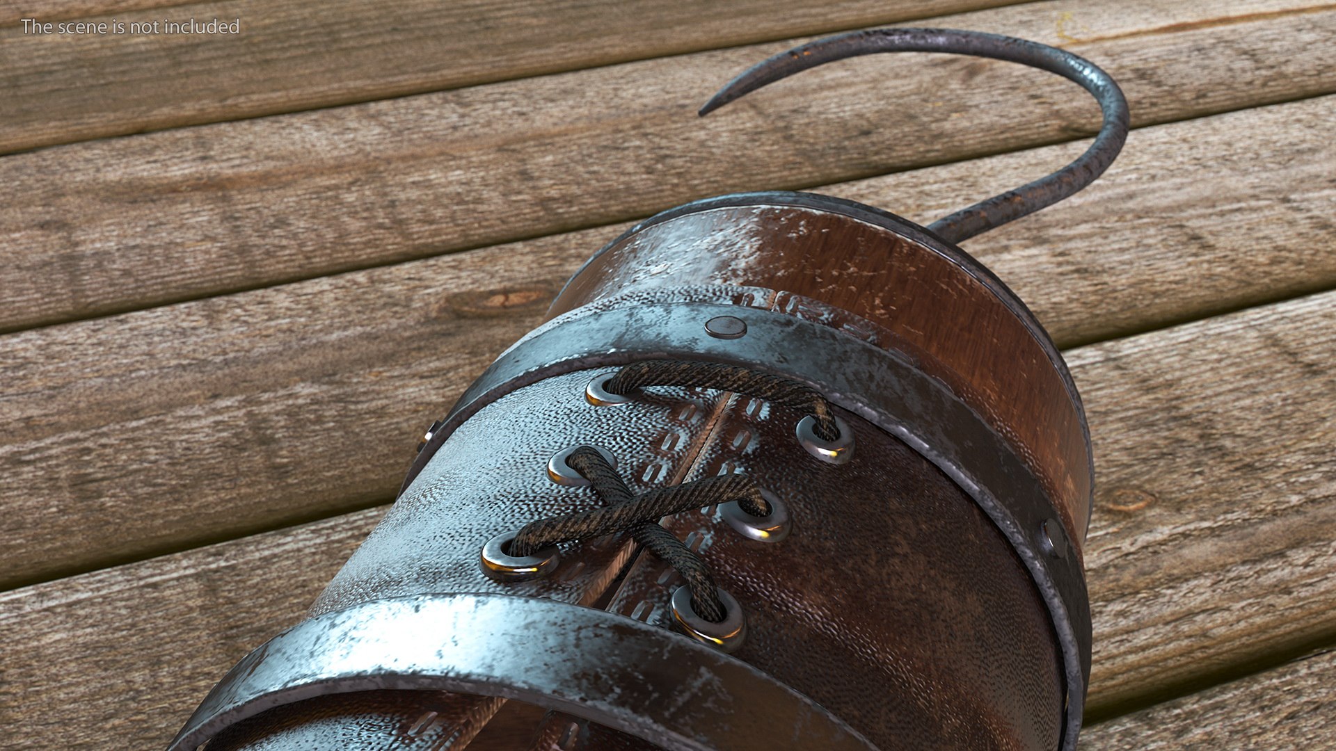 3D Pirate Prosthetic Hook Arm Model - TurboSquid 1715324