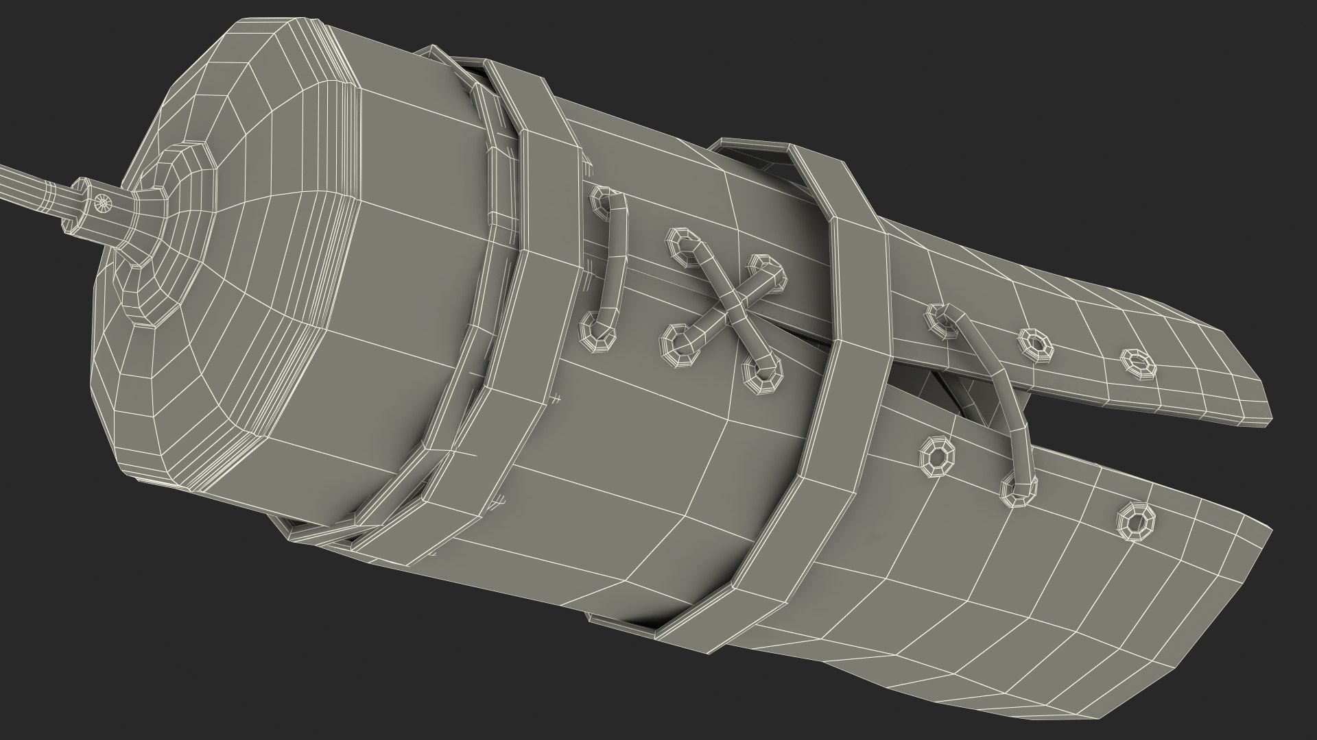 3D Pirate Prosthetic Hook Arm model - TurboSquid 1715324