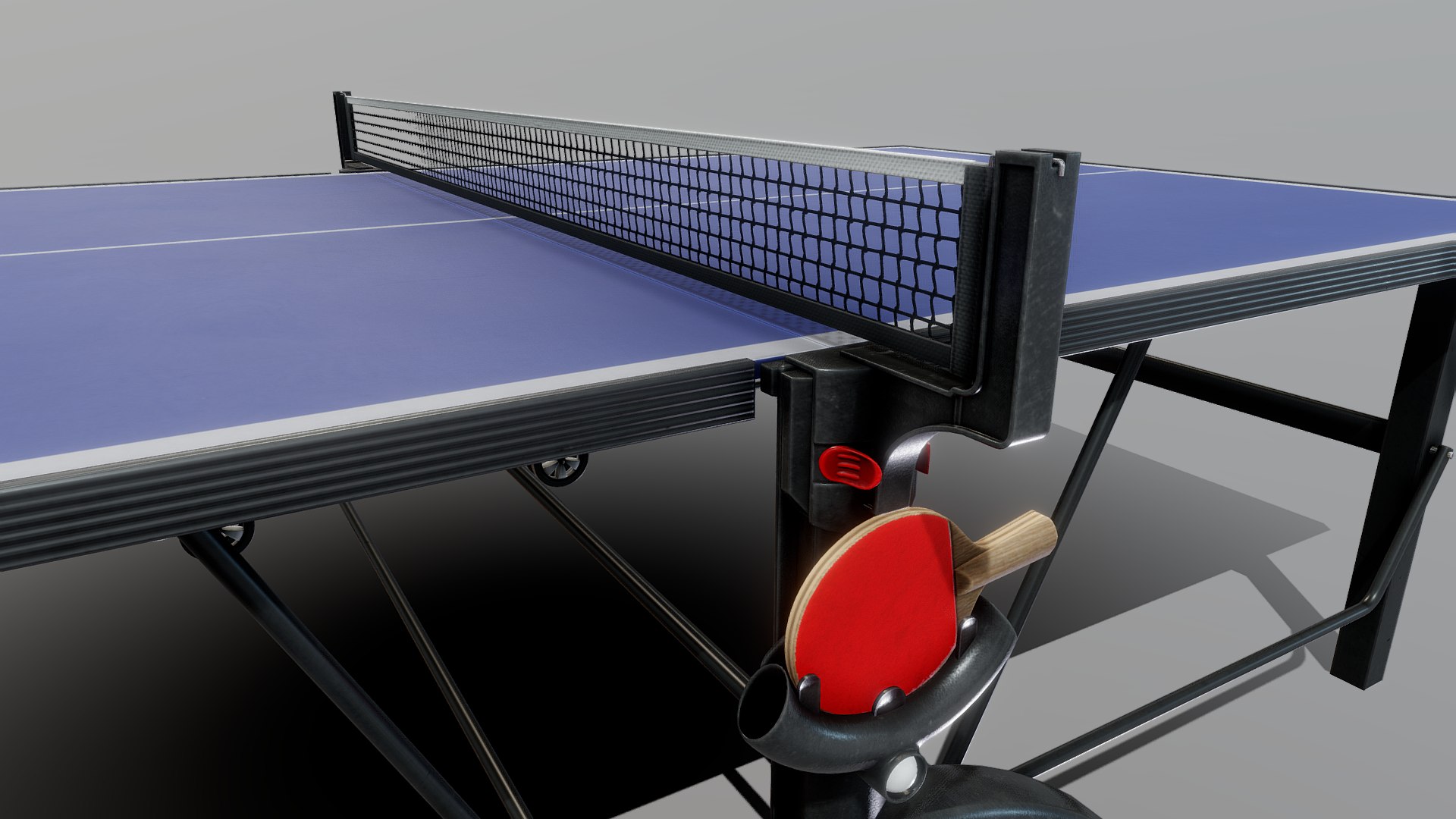 3D Ping Pong Table - Game Ready - TurboSquid 1744817