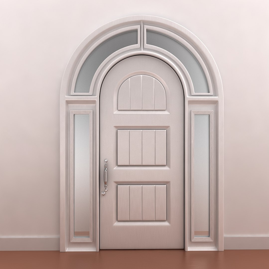 Door Scene 3d Model