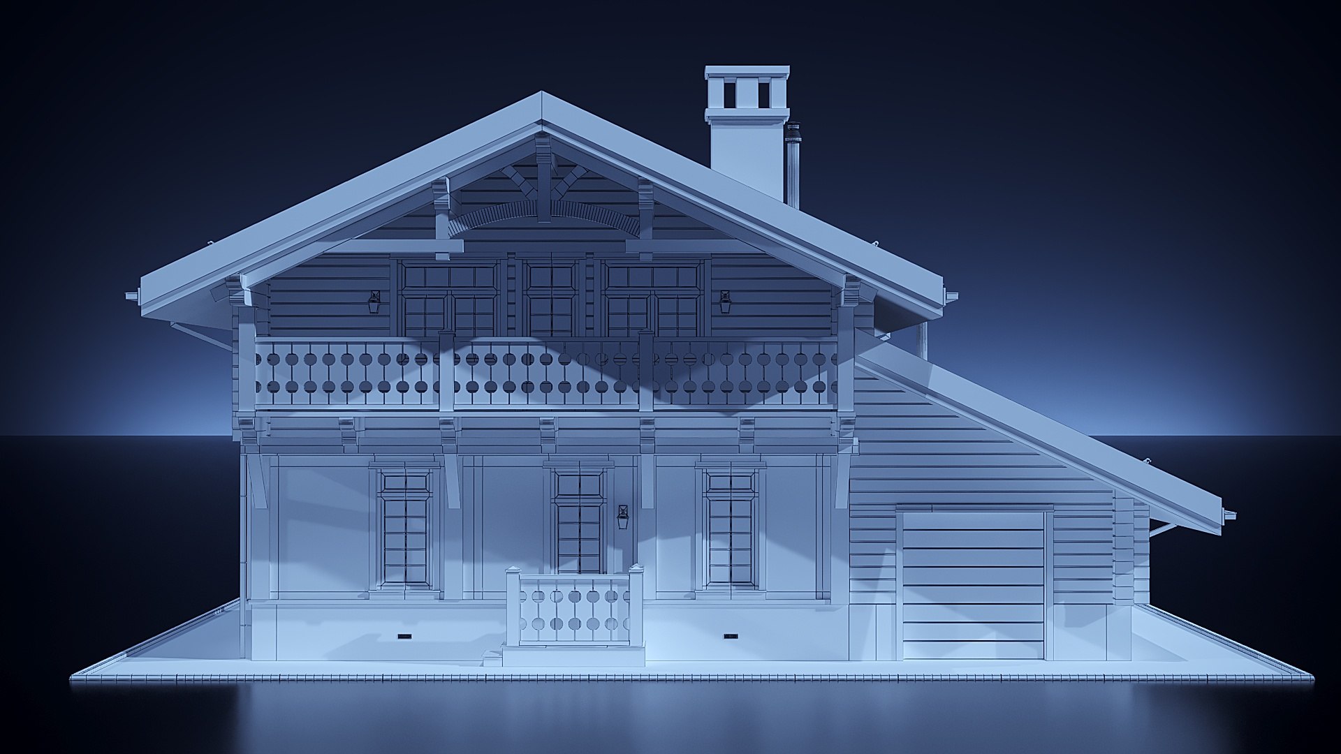 3D Country House - TurboSquid 2485027