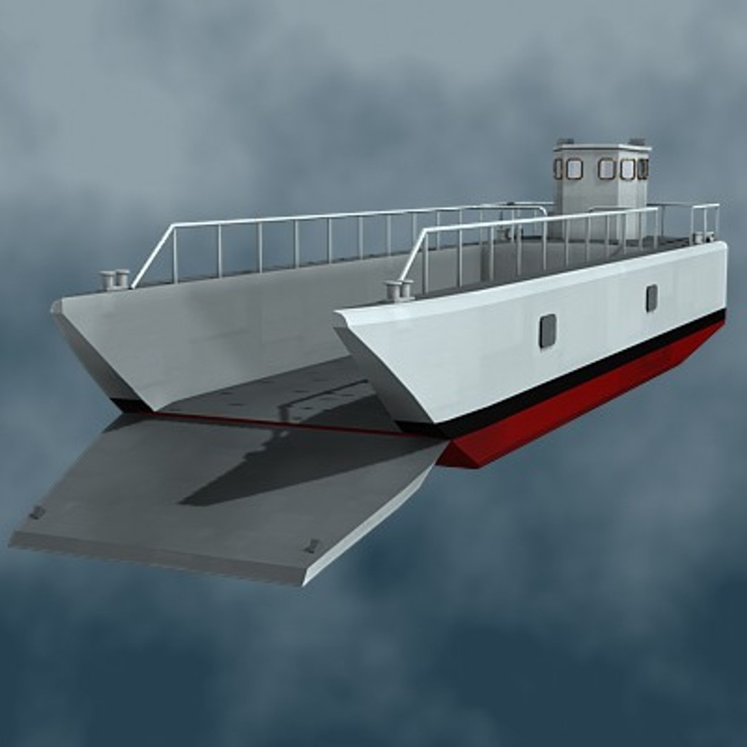 Lcm Landing Craft Mechanized 3d 3ds