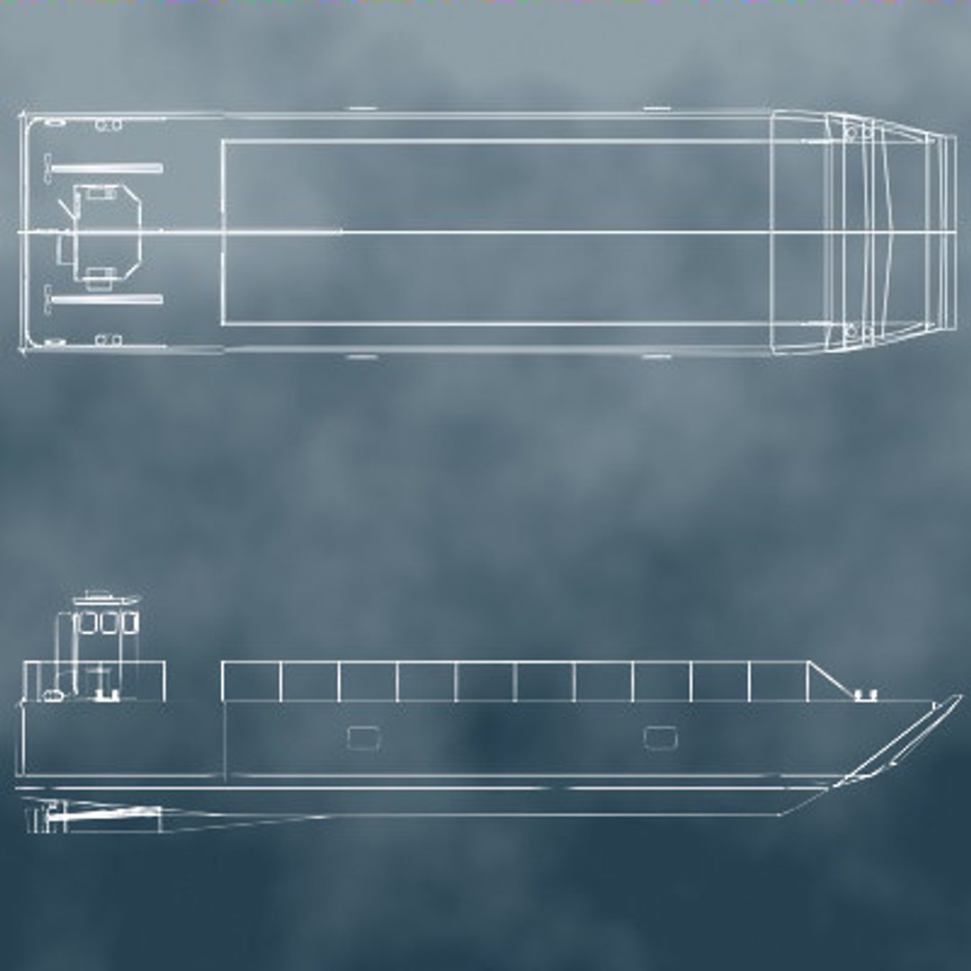 Lcm Landing Craft Mechanized 3d 3ds
