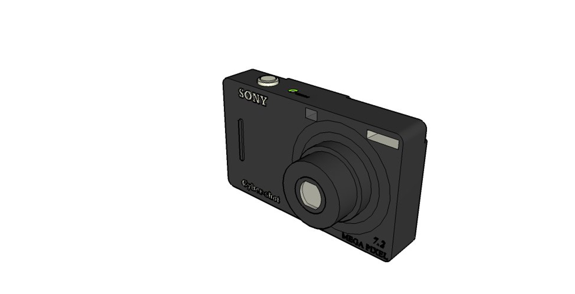 3d Model Sony Cyber-shot Camera