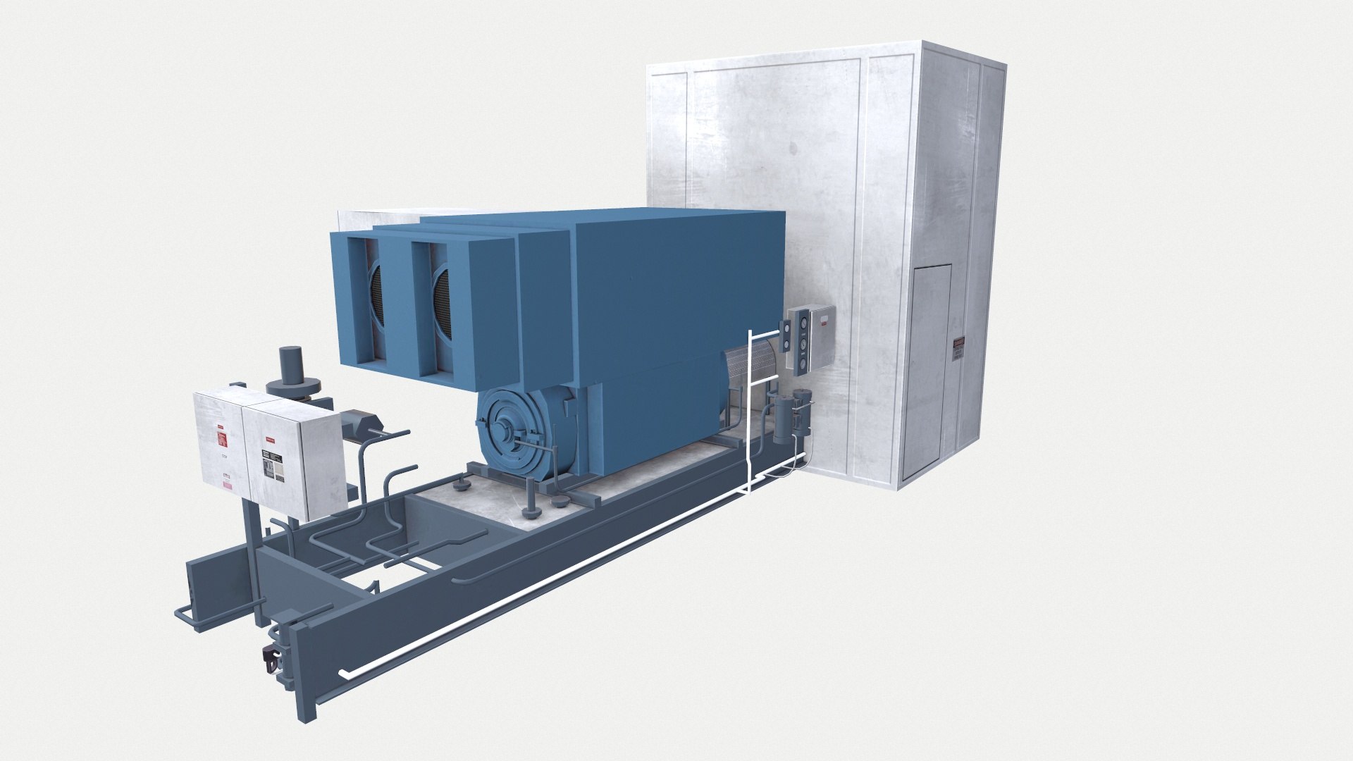 BOG Compressor 3D Model - TurboSquid 2358585
