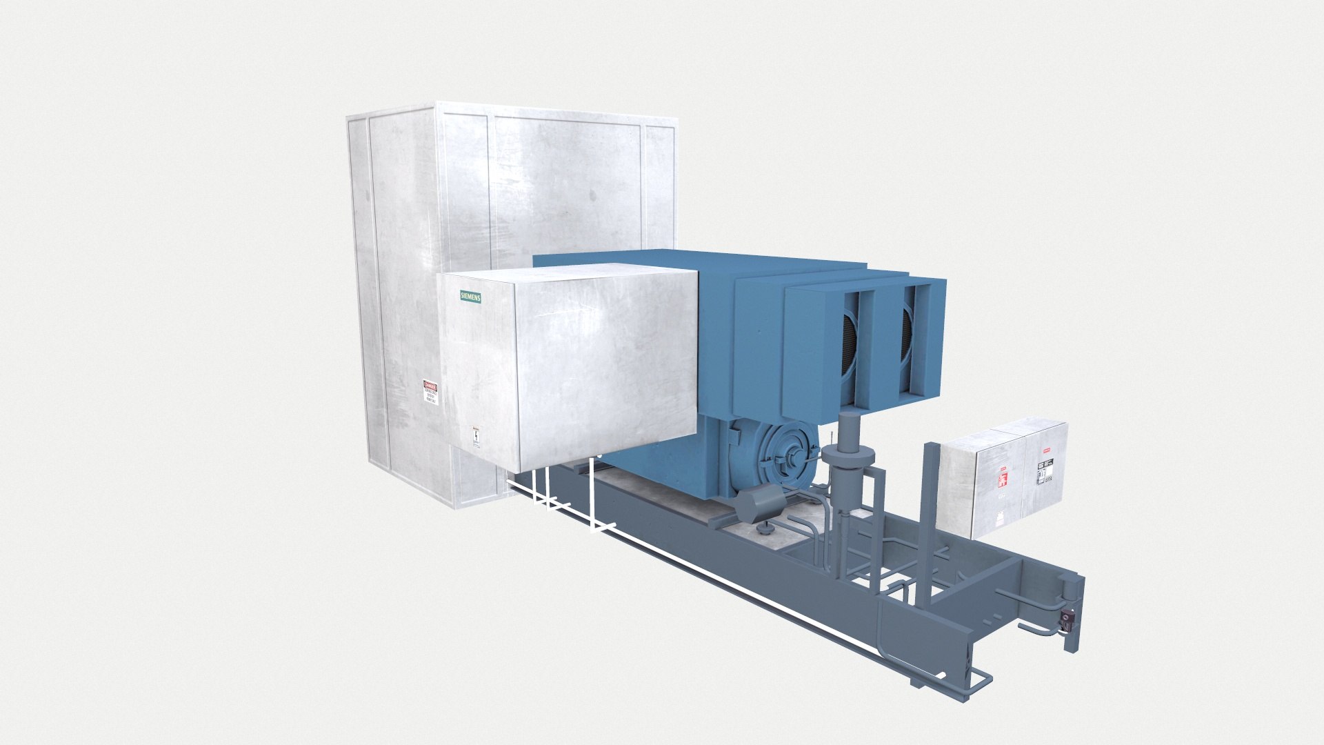 BOG Compressor 3D Model - TurboSquid 2358585