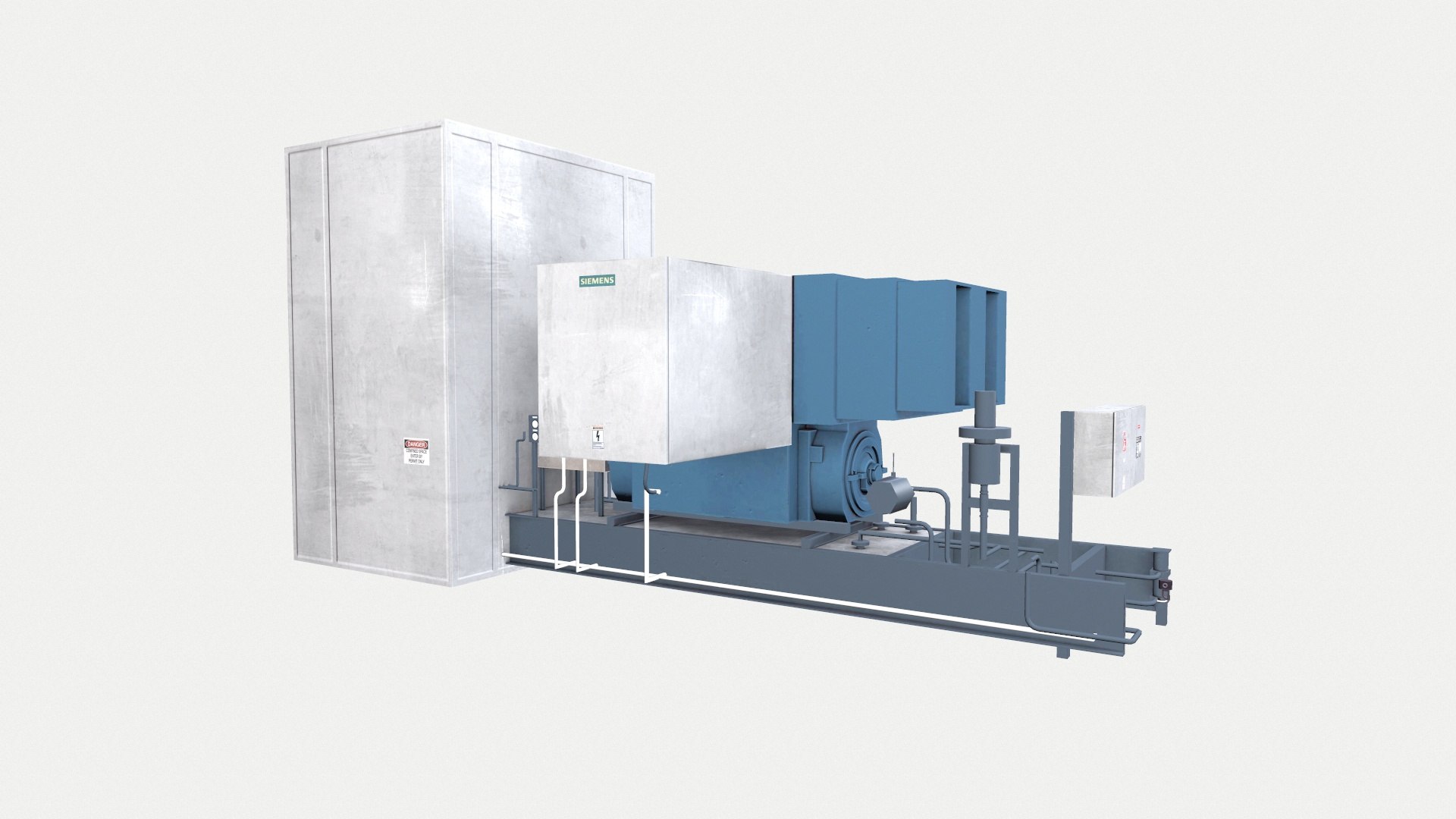 BOG Compressor 3D Model - TurboSquid 2358585