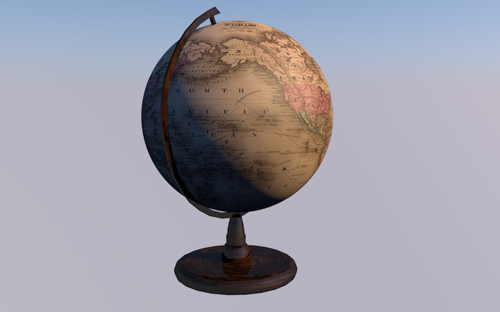 World Globe Model - TurboSquid 1333655