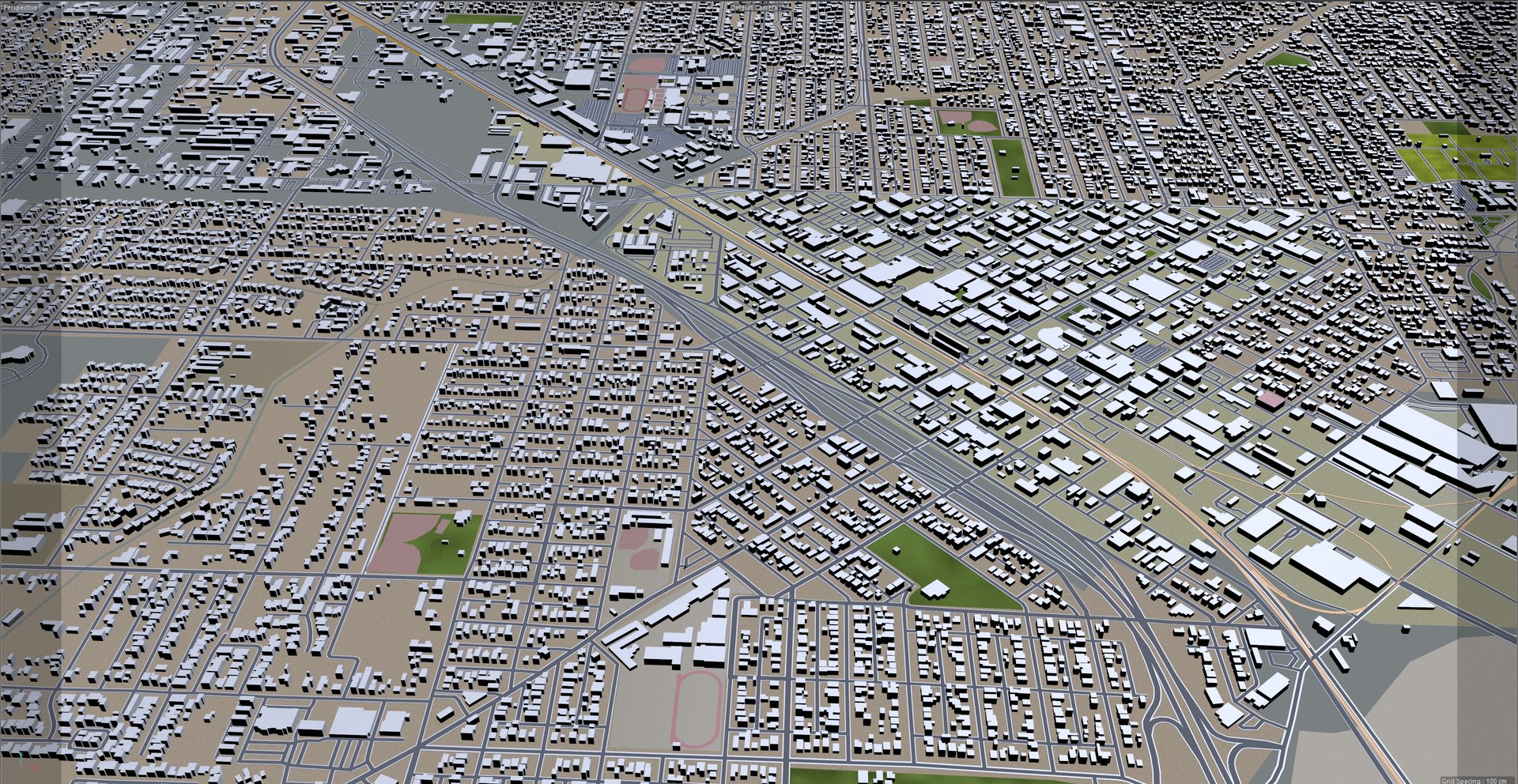 3D Aurora Modesto California USA - TurboSquid 1719284