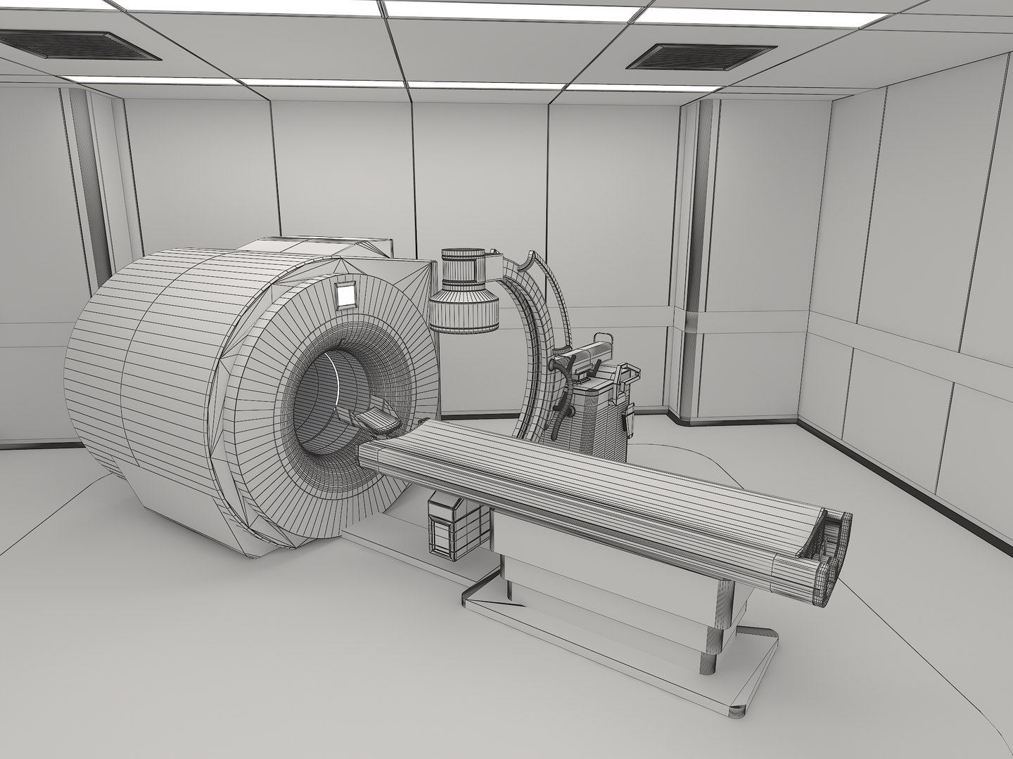 MRI Room 3D Model - TurboSquid 2208800