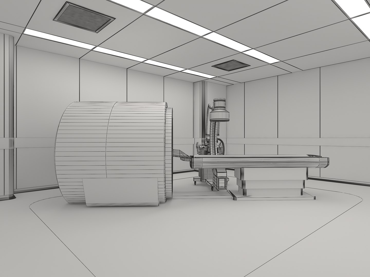 MRI Room 3D Model - TurboSquid 2208800