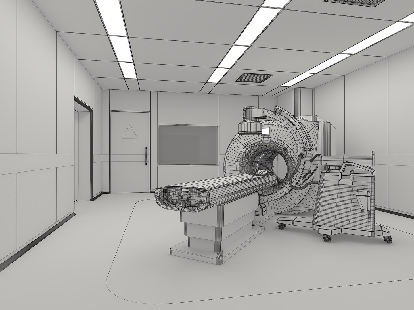 MRI Room 3D Model - TurboSquid 2208800