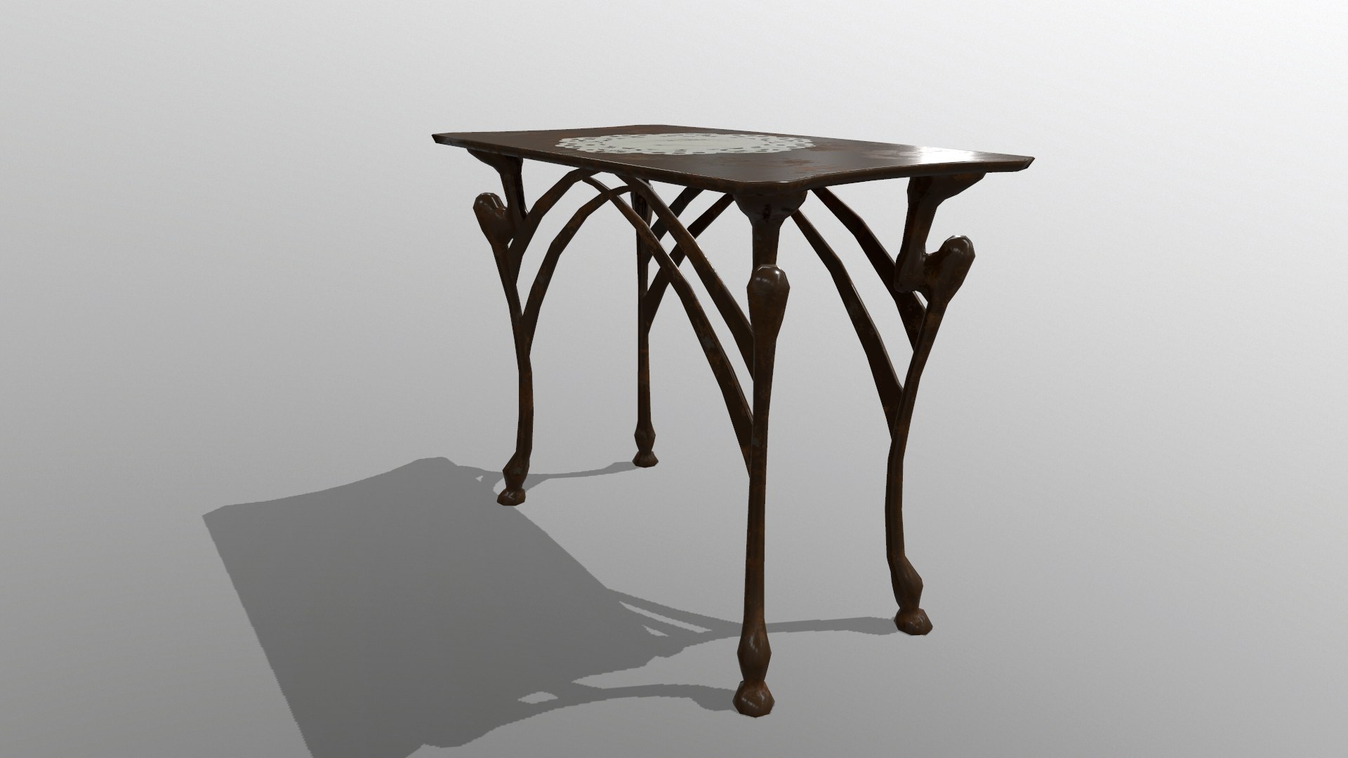 3D Model Side Table - TurboSquid 1725889