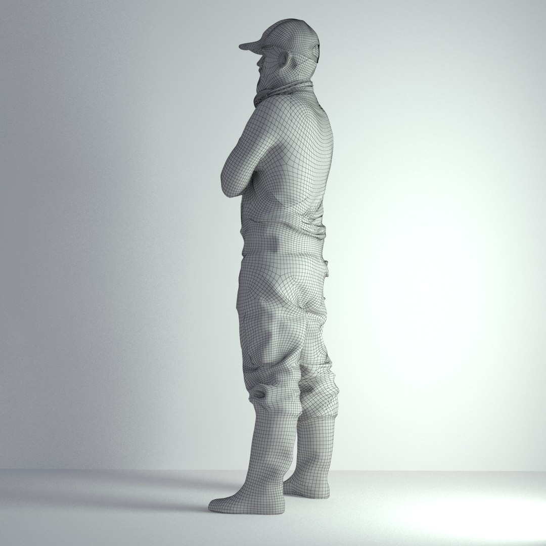 3D Scanned Man 019 Model - TurboSquid 1216259