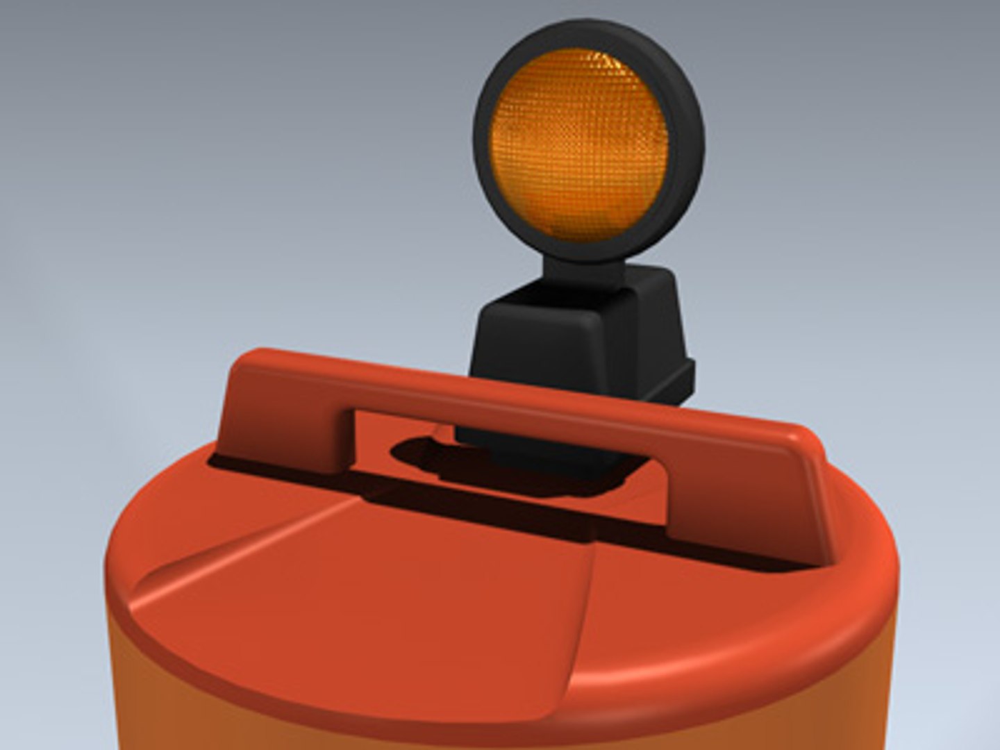 3d Construction Barrel