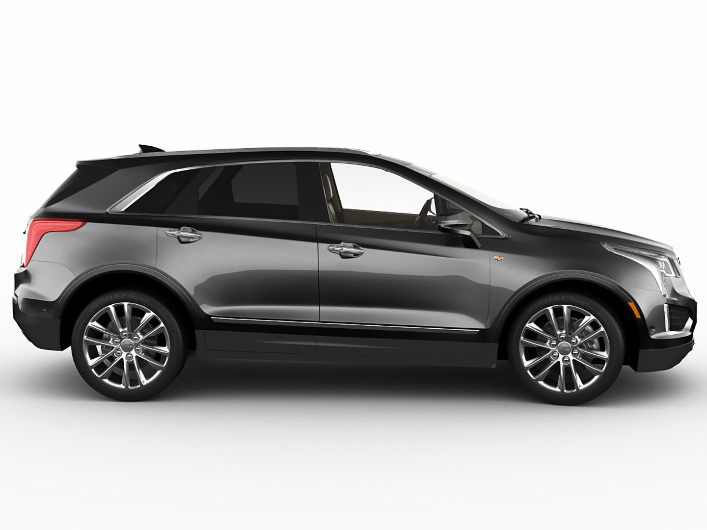 Cadillac Xt5 2017 3d Model