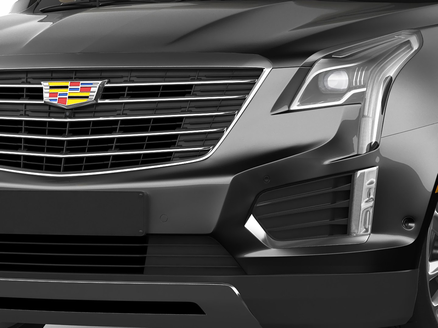 Cadillac Xt5 2017 3d Model