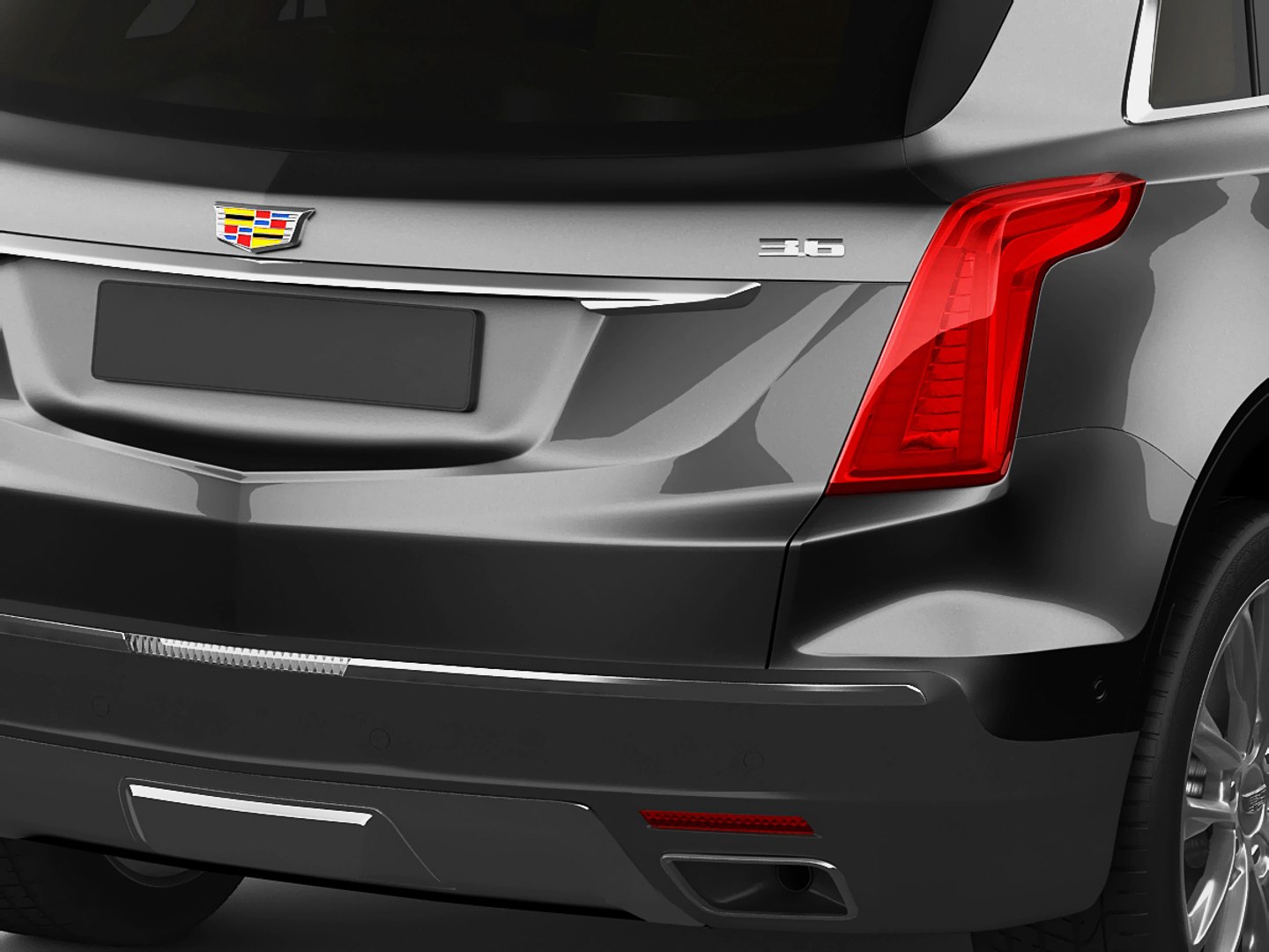 Cadillac Xt5 2017 3d Model