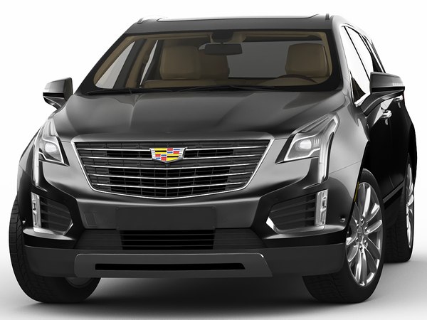 cadillac xt5 2017 3d model