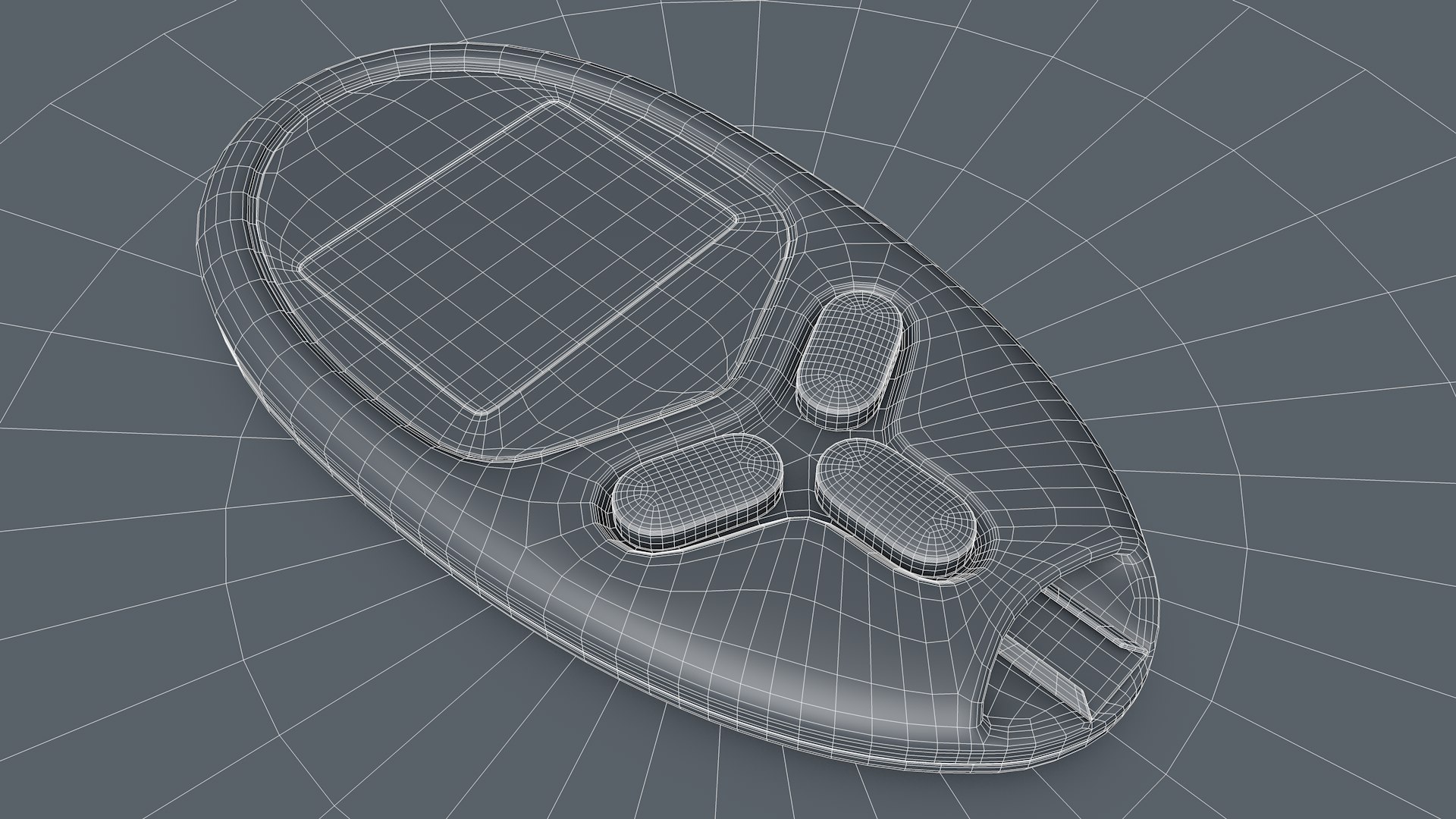 3d Model Blood Glucose Monitor