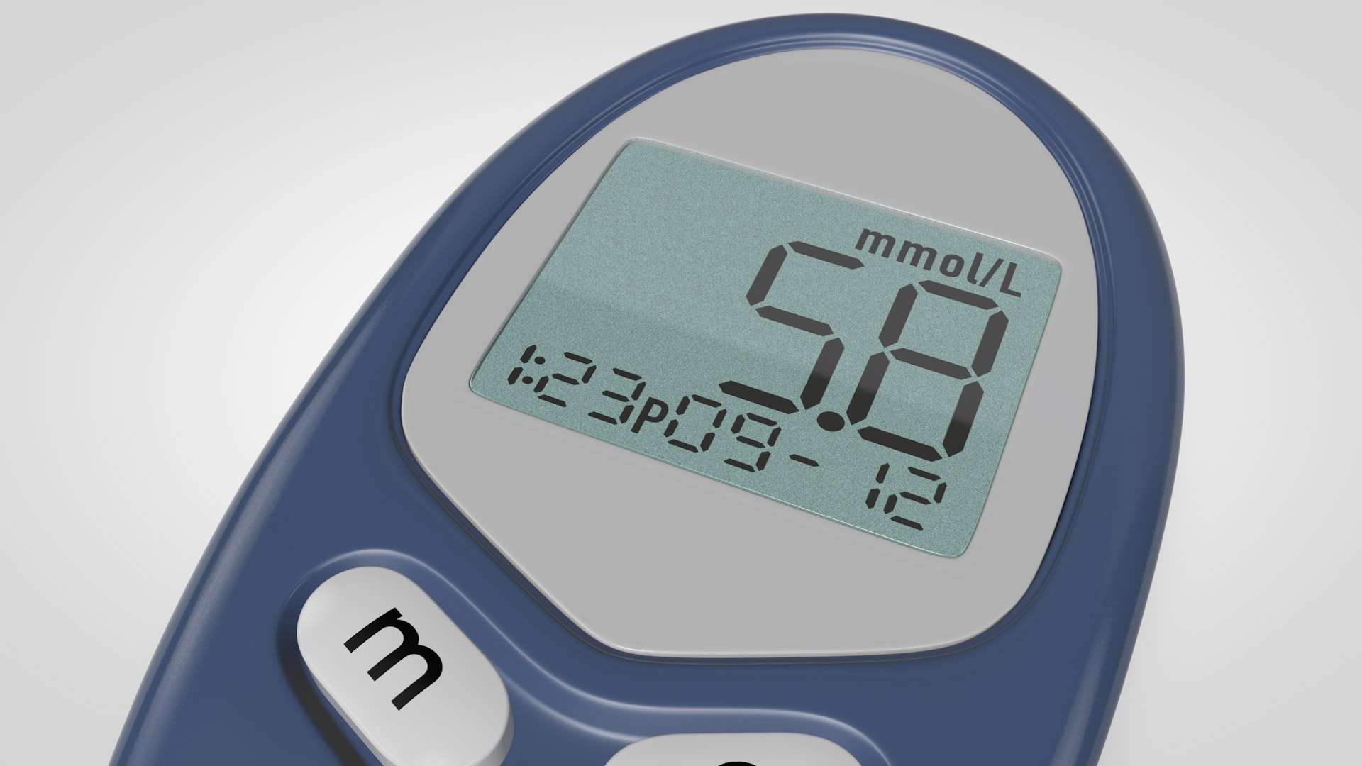 3d Model Blood Glucose Monitor