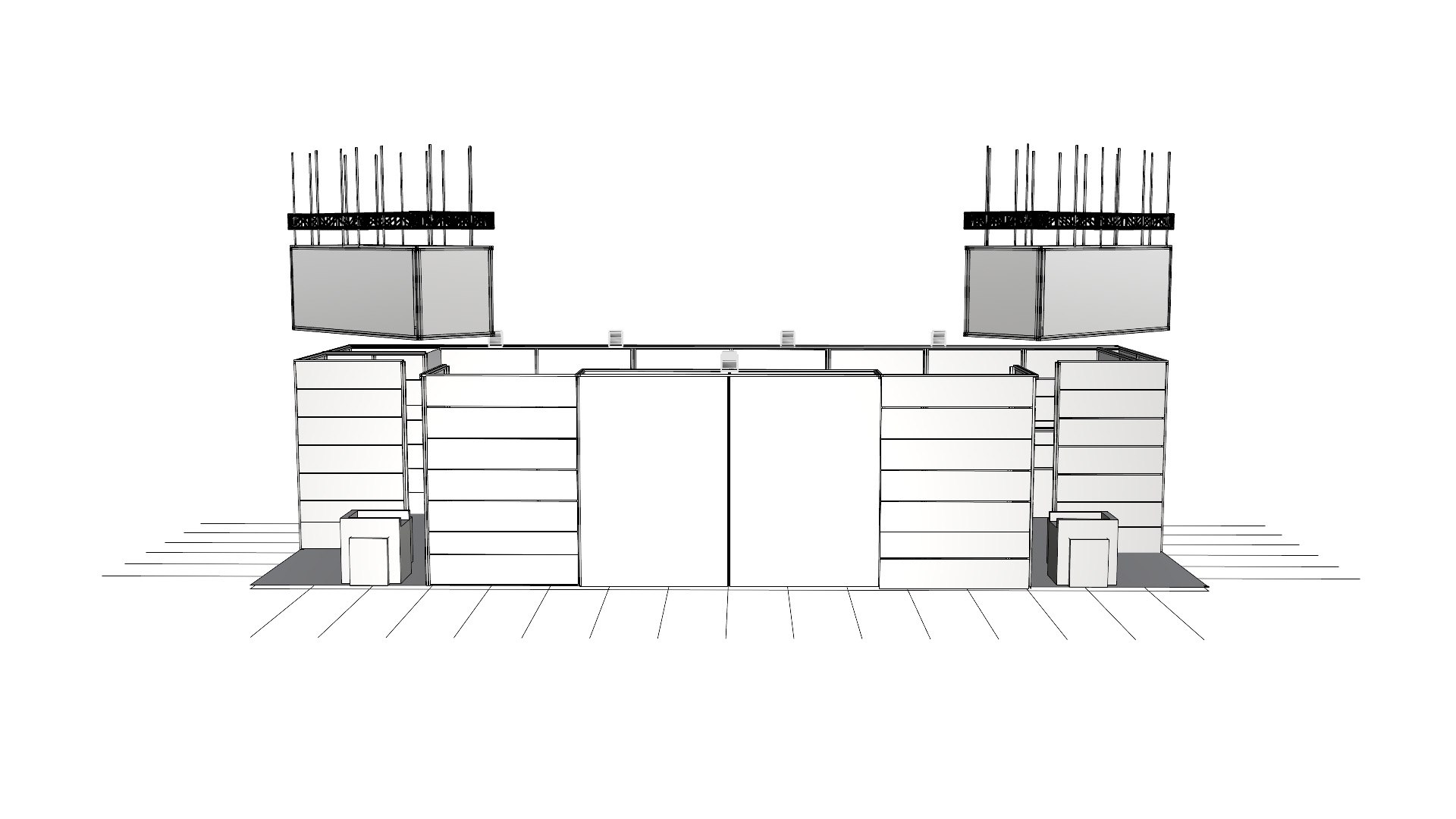 Maxima Profile Exhibition Stand 3D - TurboSquid 2395660