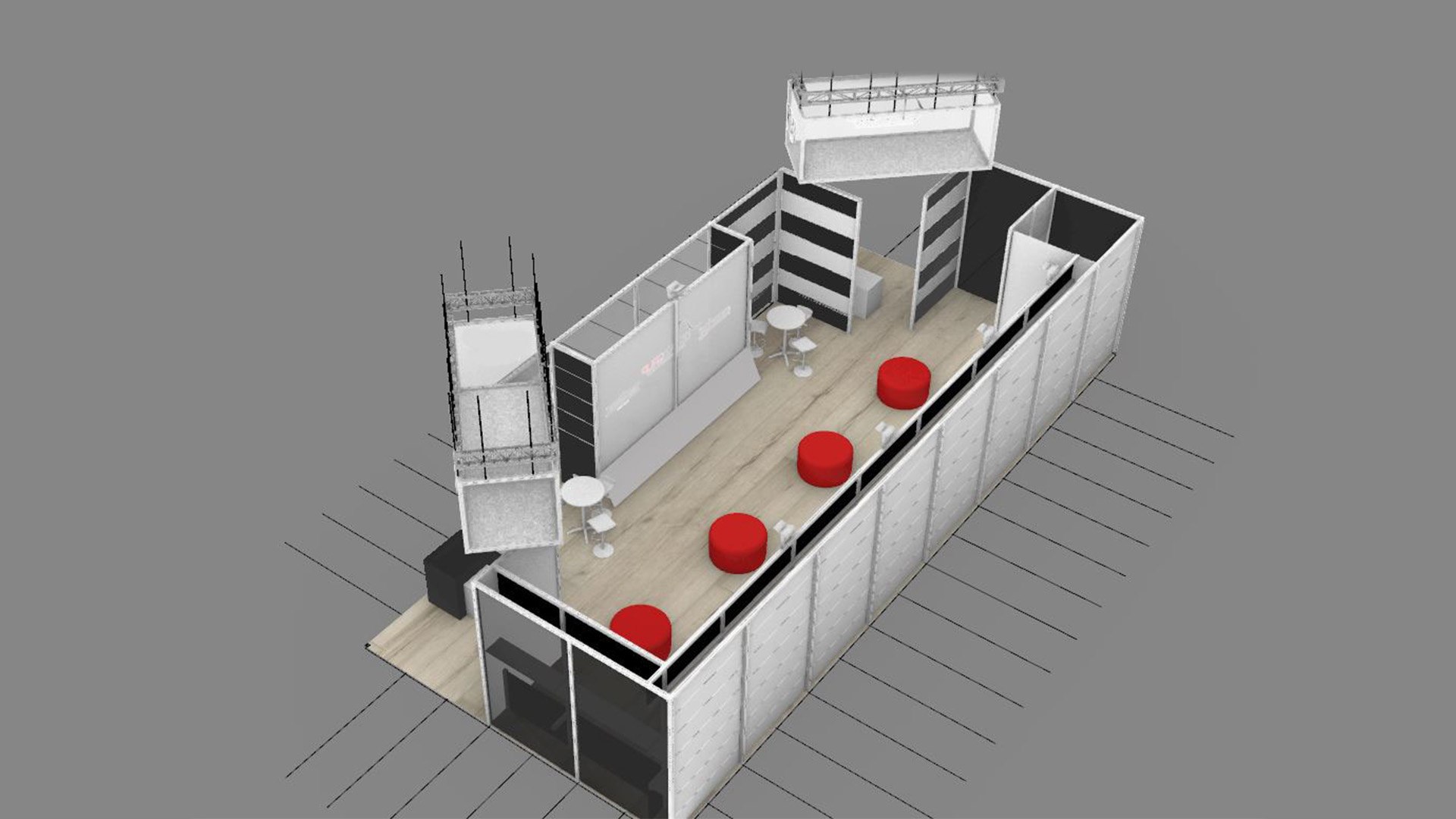 Maxima Profile Exhibition Stand 3D - TurboSquid 2395660