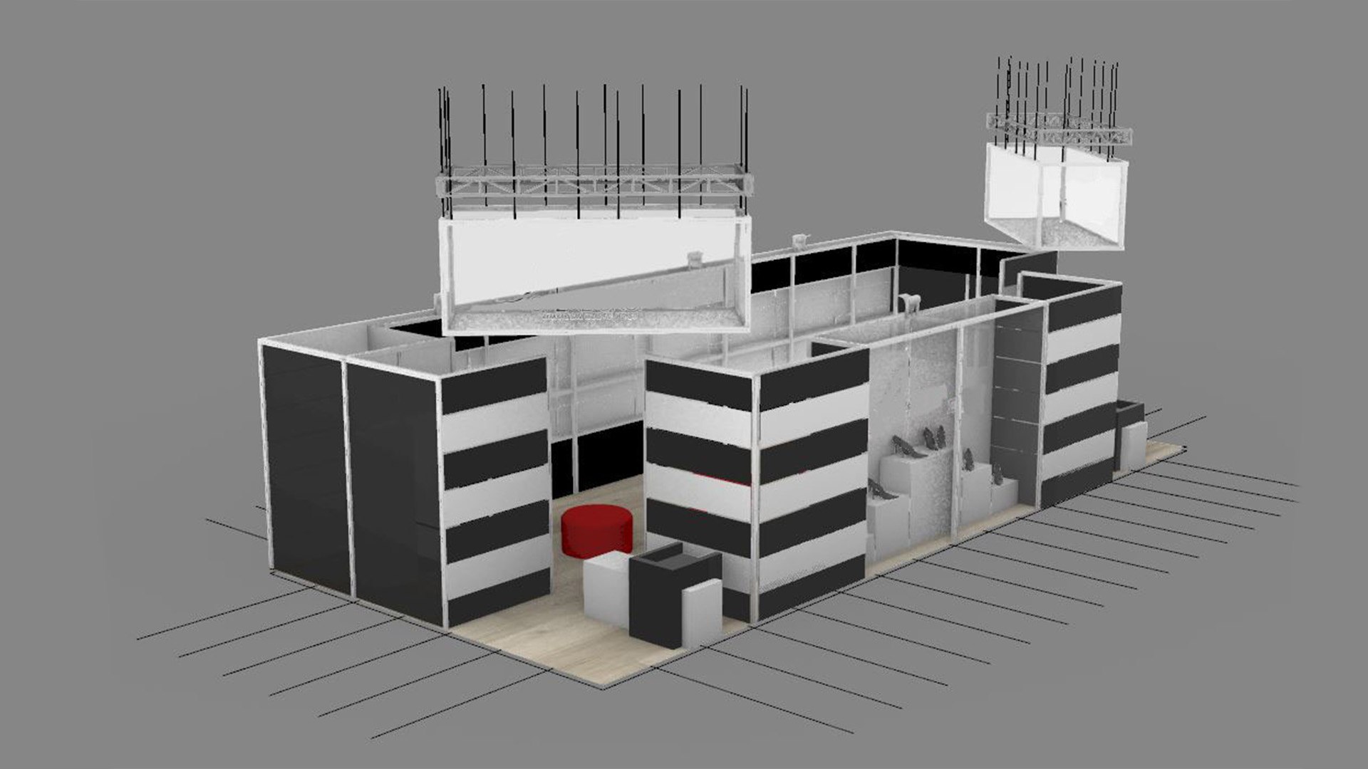 Maxima Profile Exhibition Stand 3D - TurboSquid 2395660