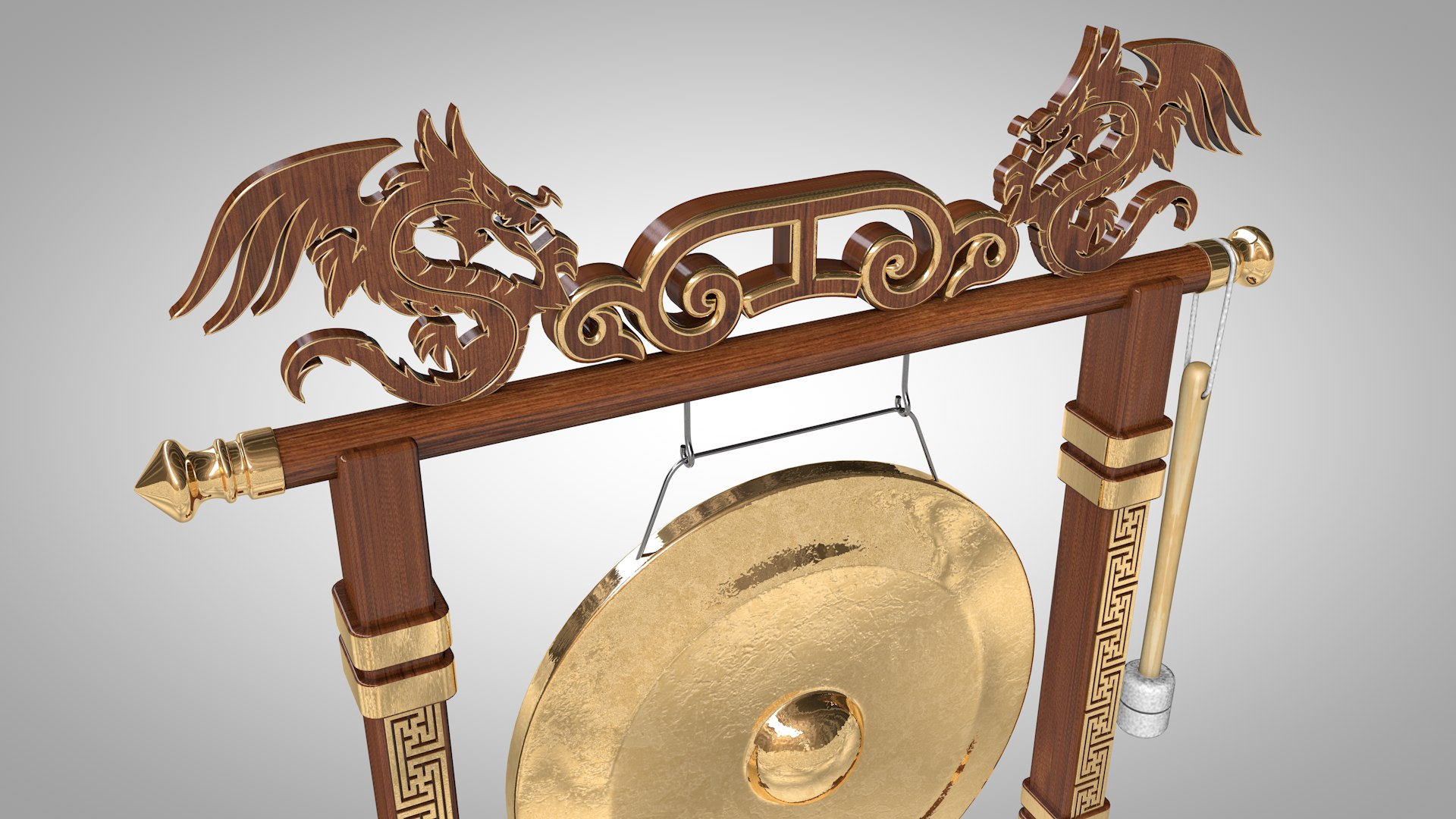 Cinema4d Gong