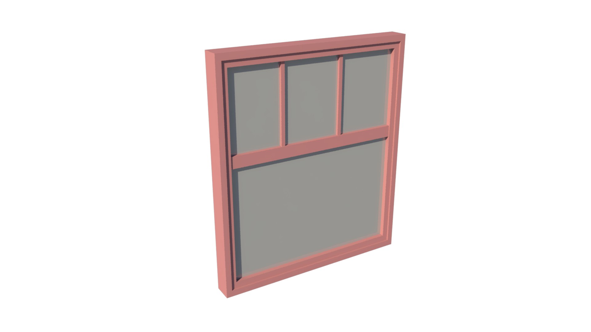 3d Window Frame Model