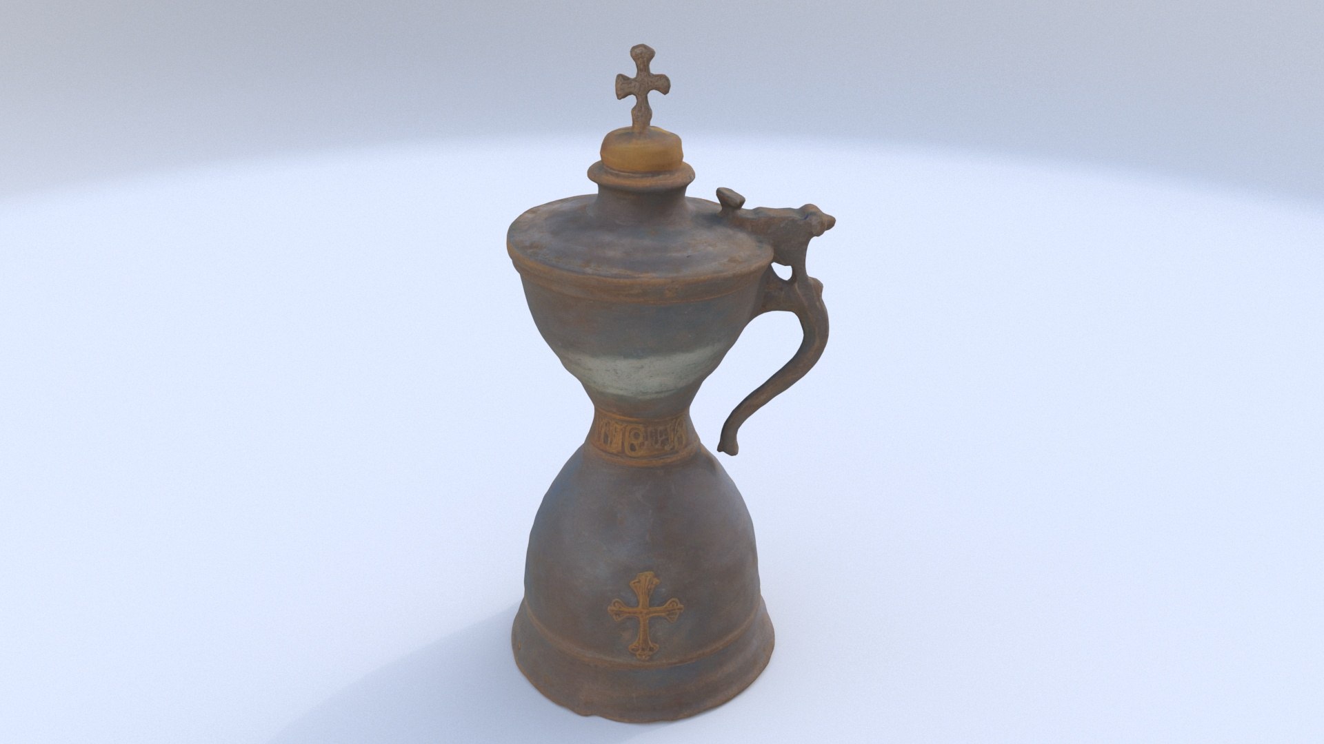 3D Holy Water Flask - TurboSquid 2327731