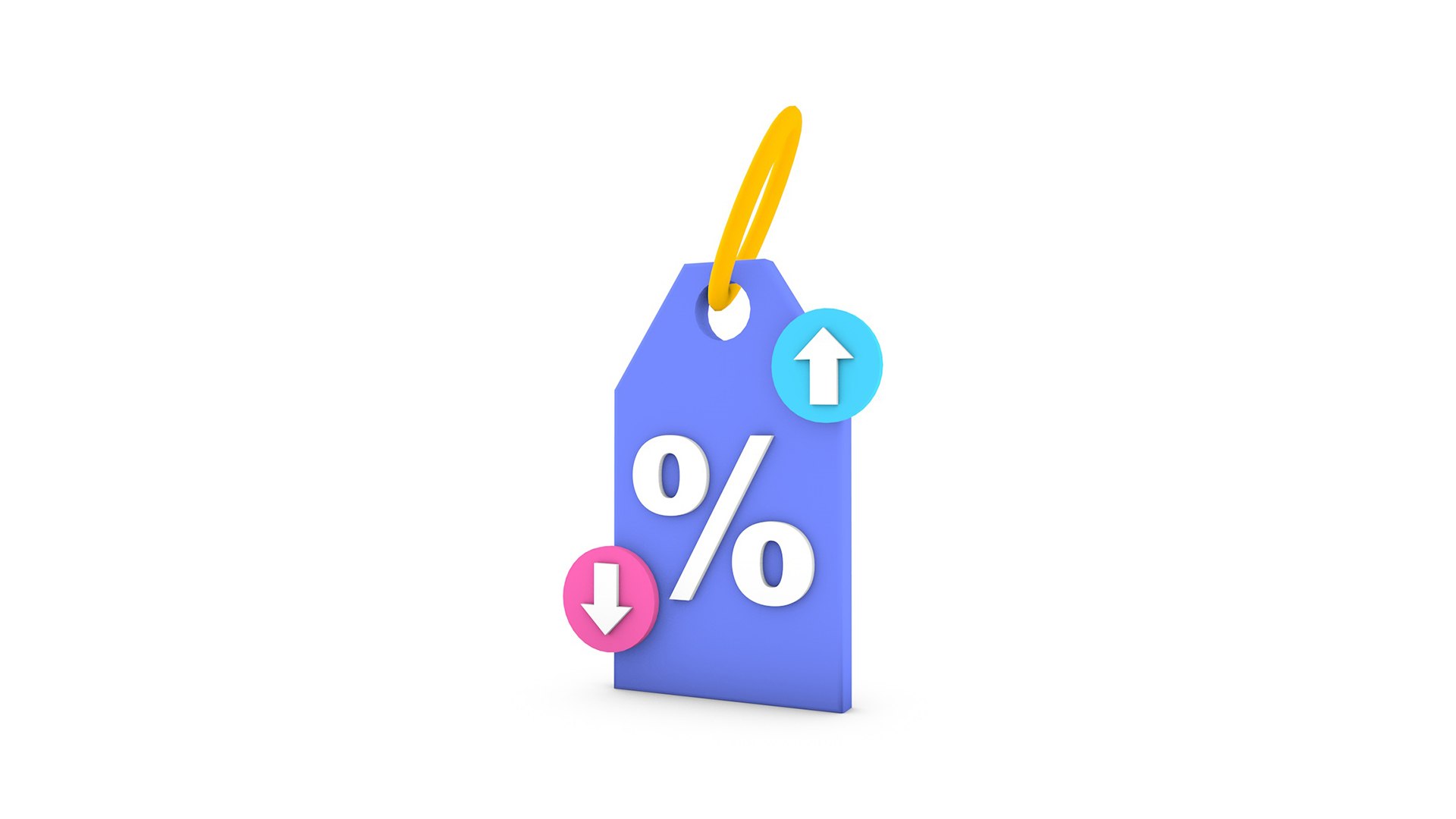 Financial icon Set 3D model - TurboSquid 2089139