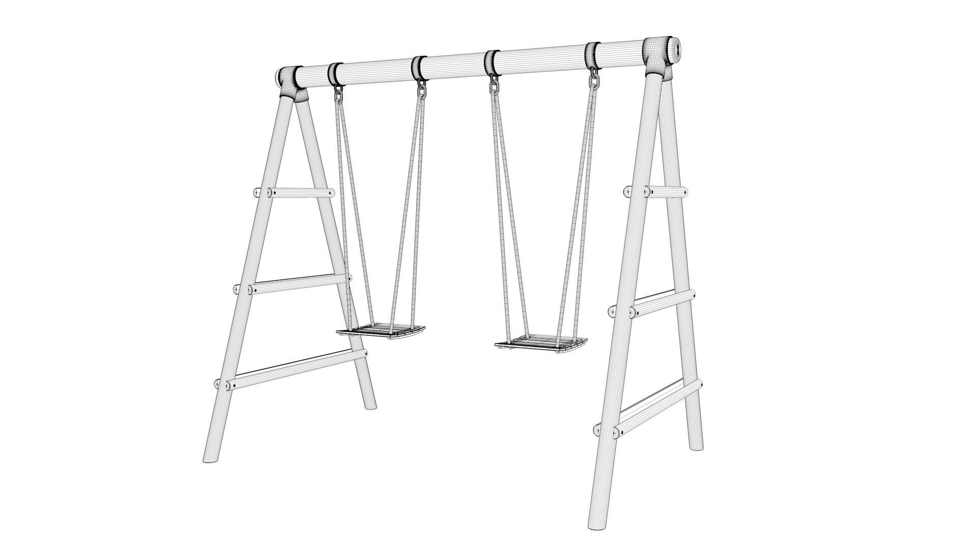 Swing 3D Model - TurboSquid 1815830