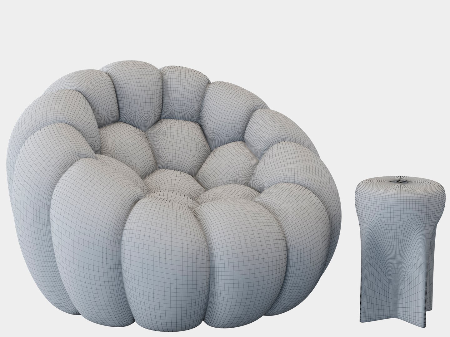Bubble Armchair Roche Bobois 3D Model - TurboSquid 1600313